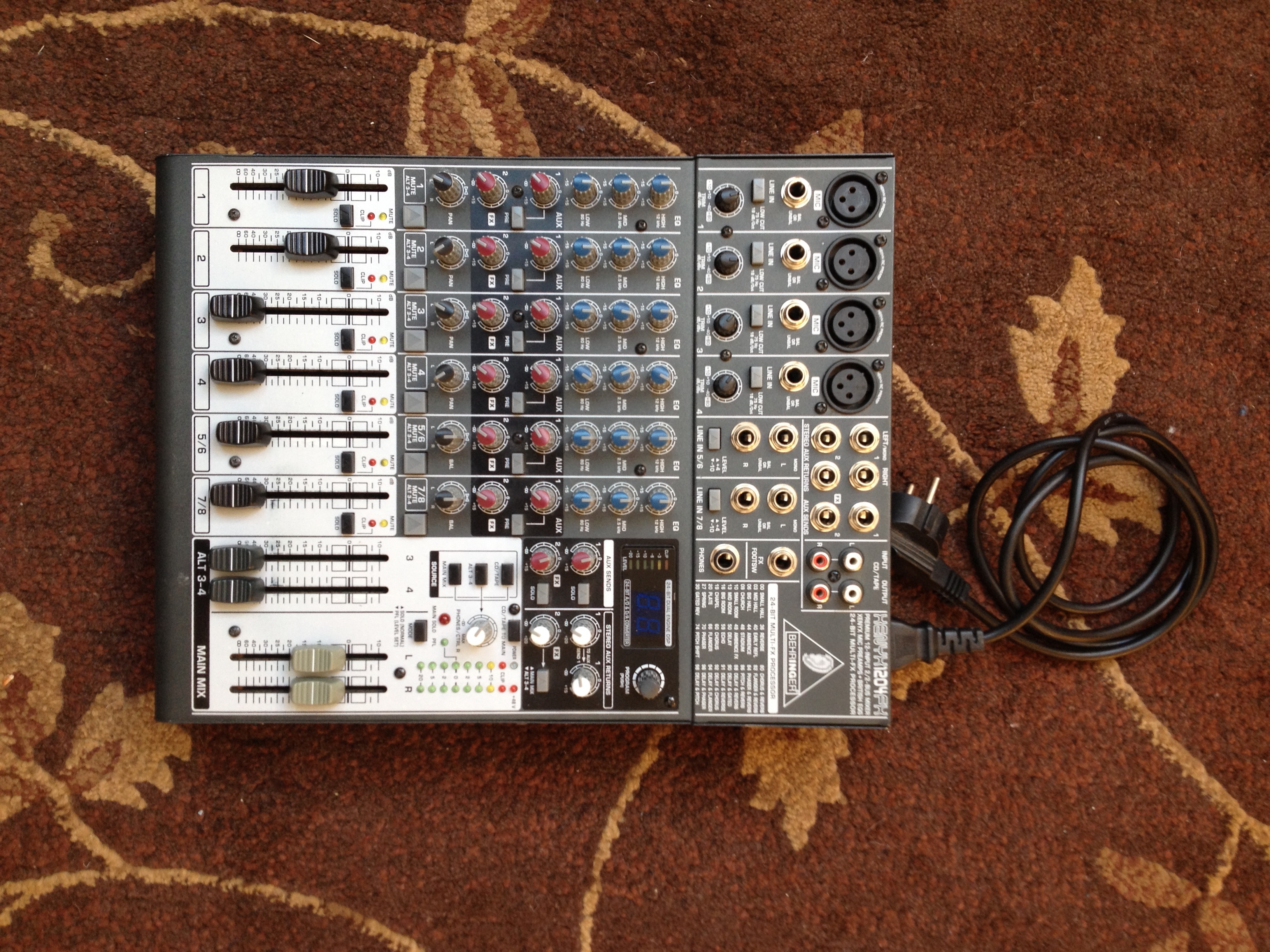 XENYX 1204FX - Behringer Xenyx 1204FX - Audiofanzine