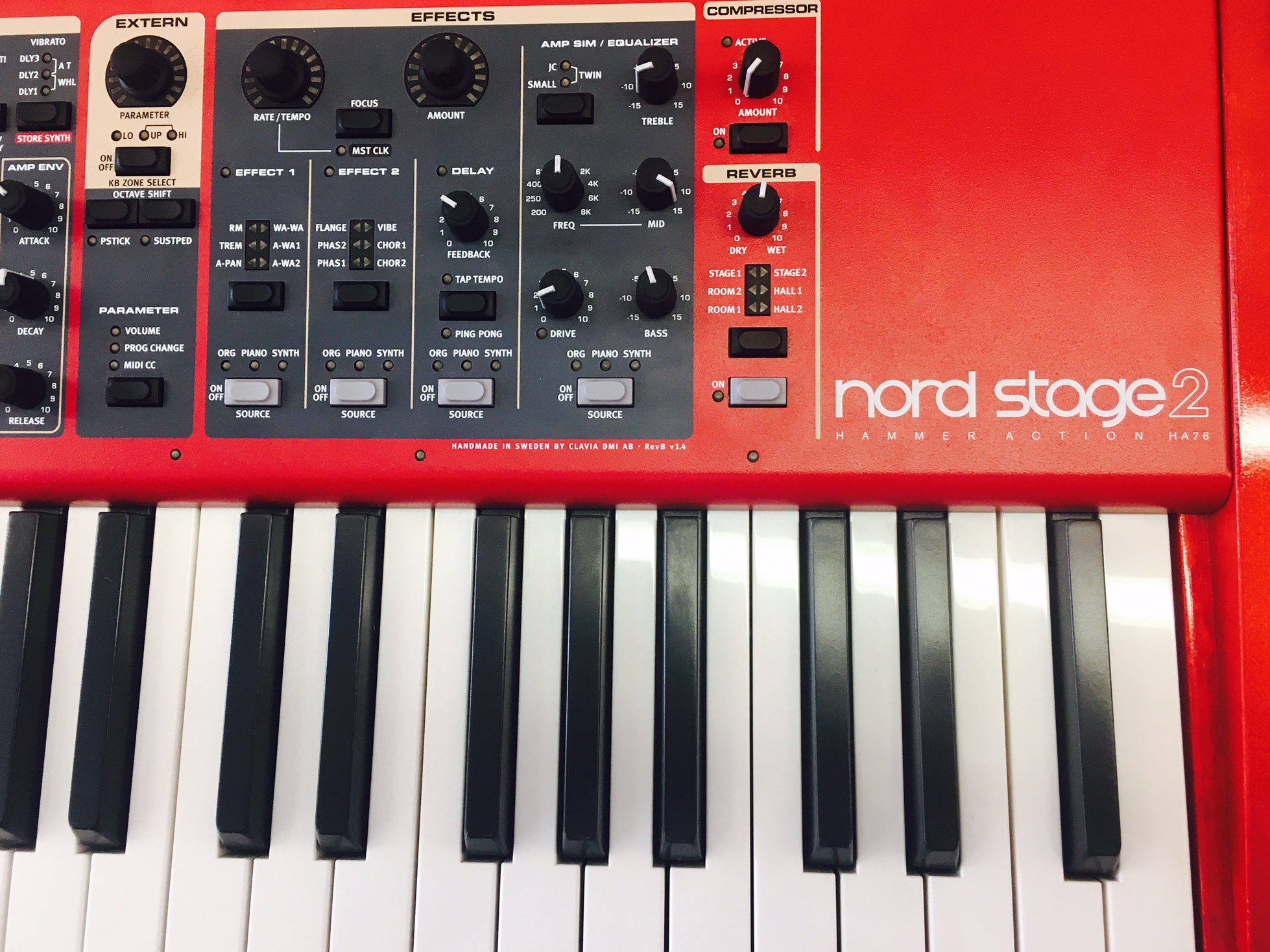 NORD STAGE 2 EX 76 HP - Clavia Nord Stage 2 EX 76 HP - Audiofanzine