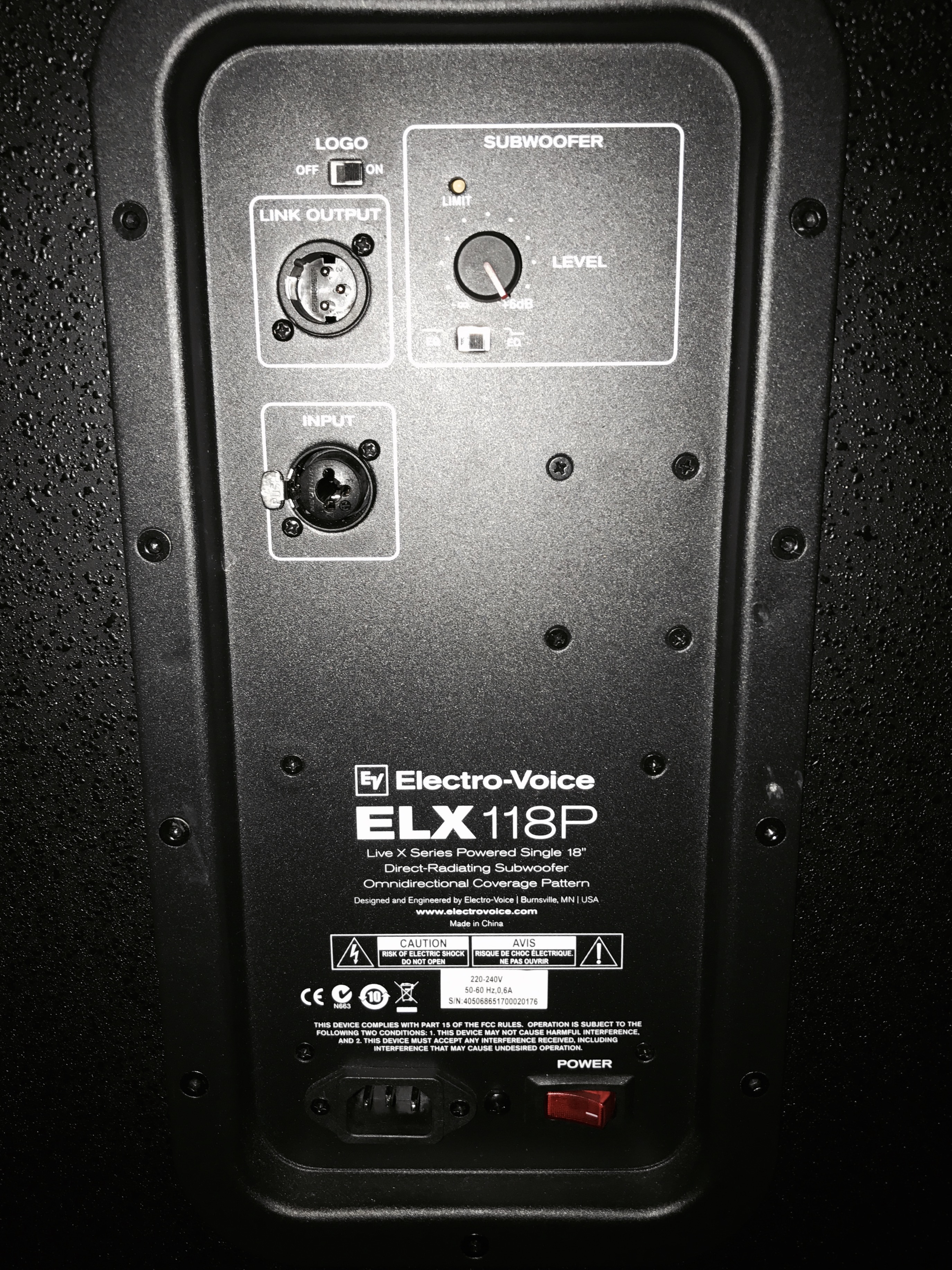 ELX118P - Electro-Voice ELX118P - Audiofanzine