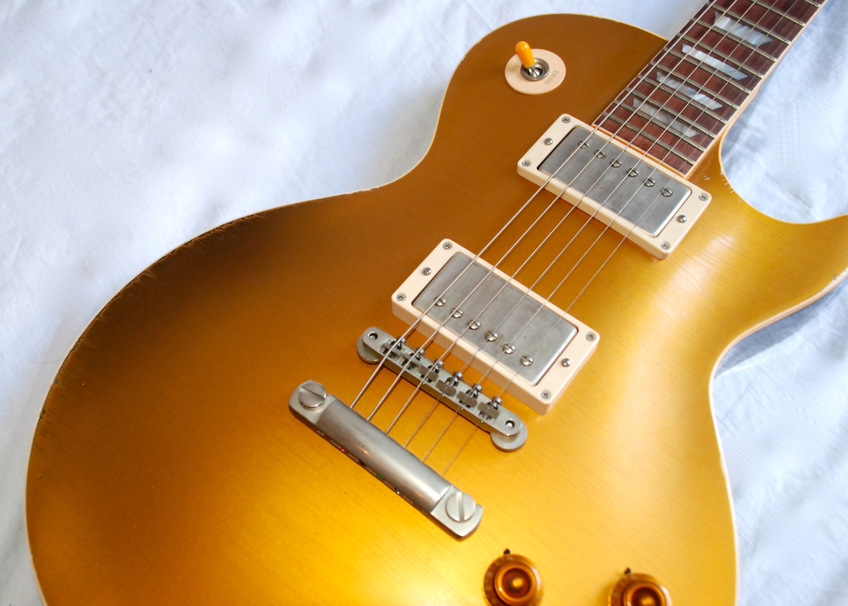 Gibson Custom Dicky Betts Les Paul Aged Goldtop Image 706010 Audiofanzine