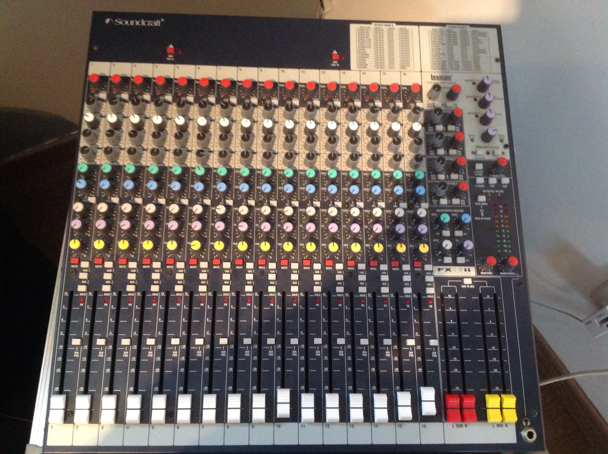 Soundcraft FX16ii image (#1077249) - Audiofanzine
