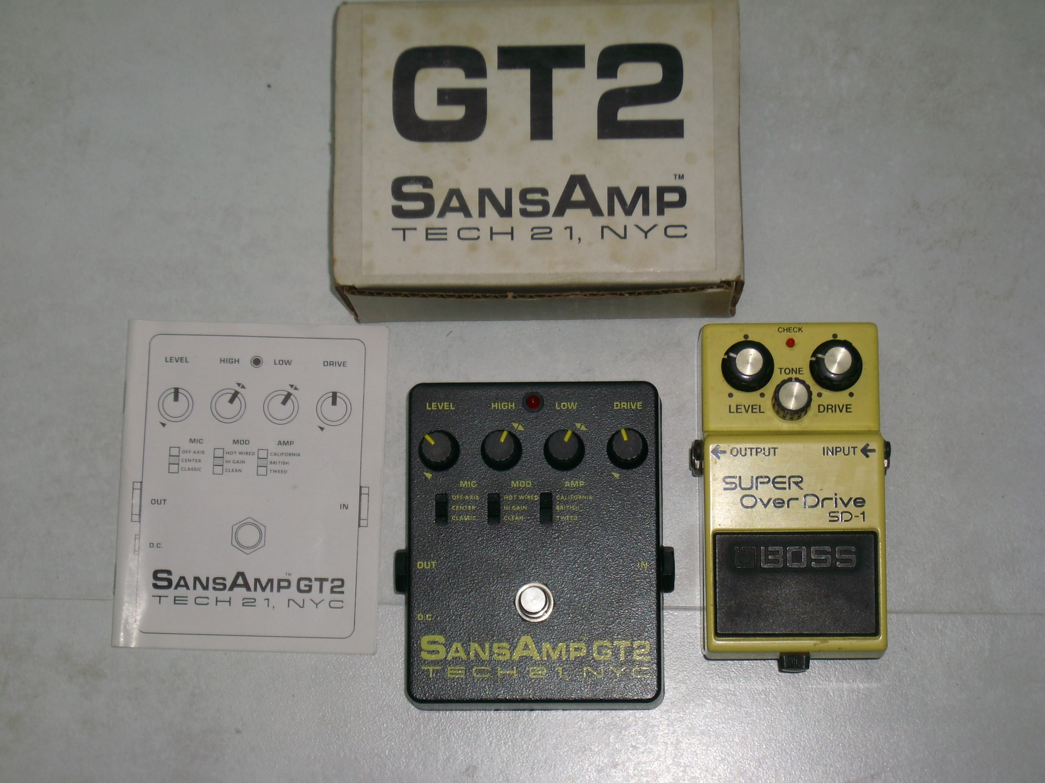 Tech 21 SansAmp GT2 image (#340486) - Audiofanzine