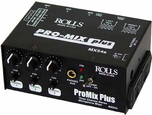 Rolls ProMix Plus MX54s image (#1121136) - Audiofanzine