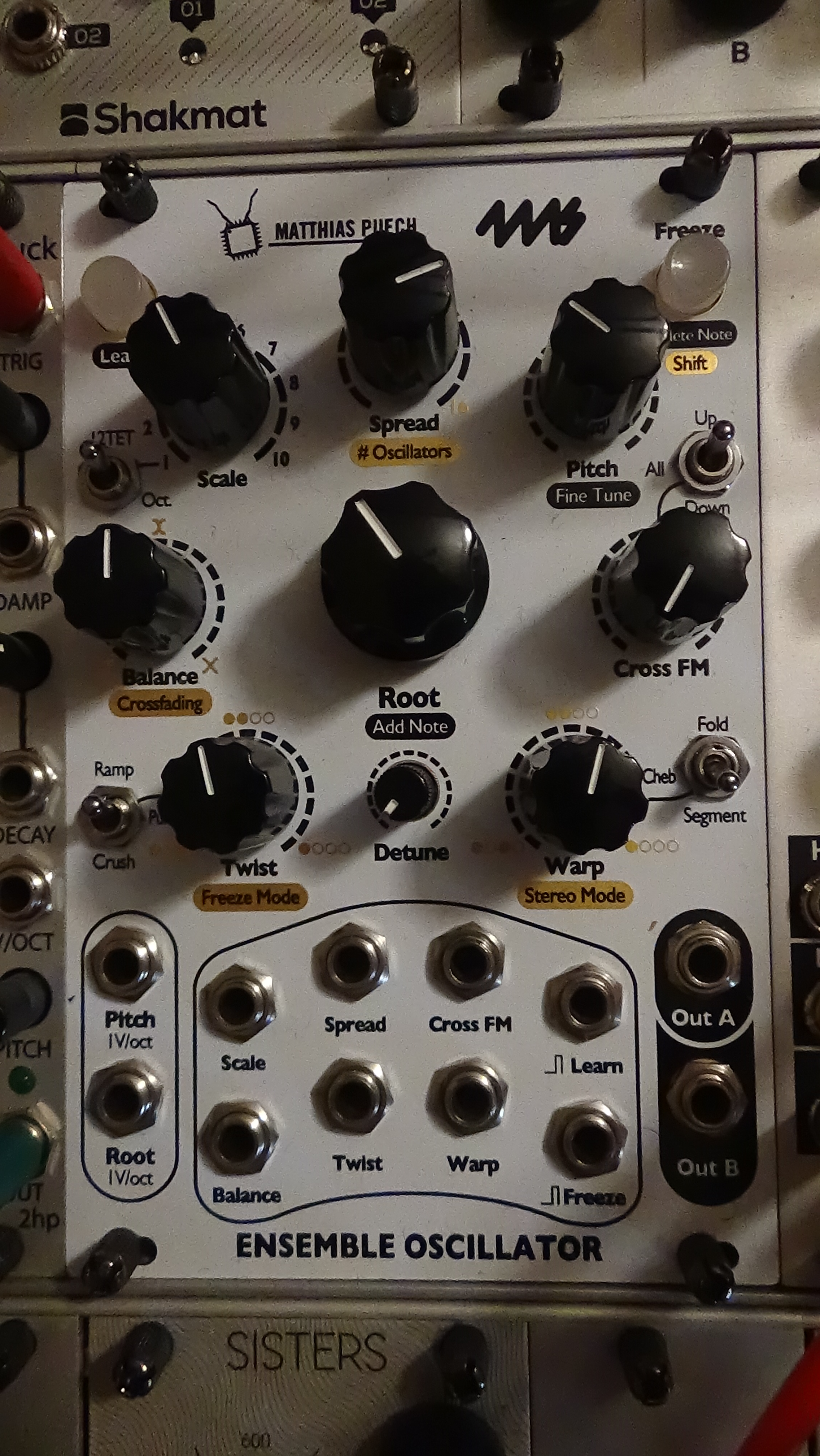 Ensemble Oscillator - 4ms Company Ensemble Oscillator - Audiofanzine