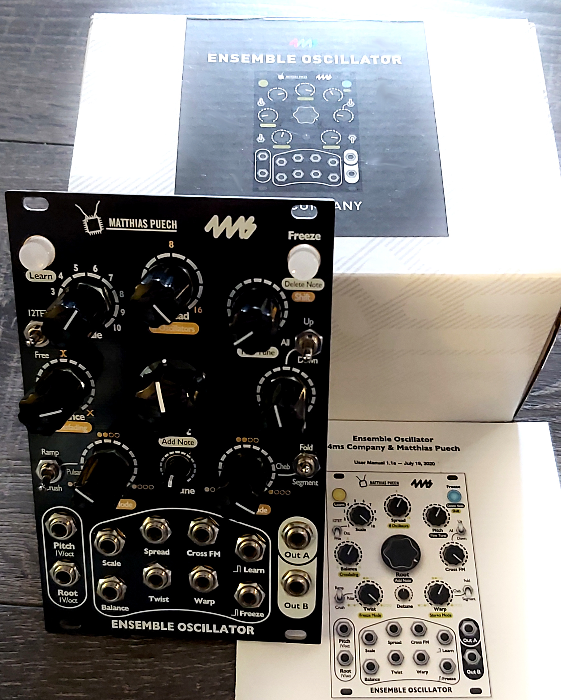 Ensemble Oscillator - 4ms Company Ensemble Oscillator - Audiofanzine