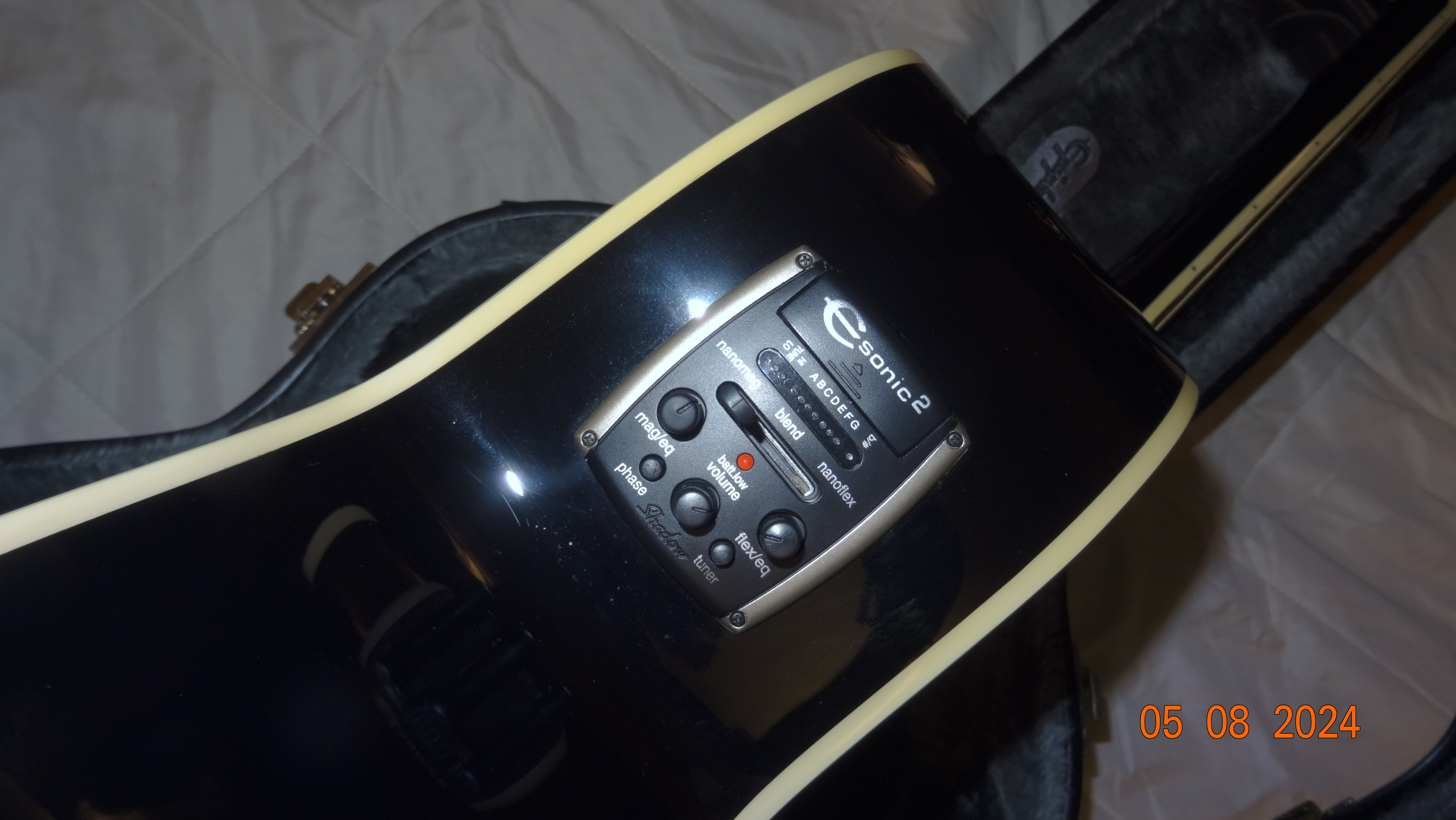 Vends guitare Electro acoustique EPIPHONE EJ-200CE / BK (Aquitaine ...