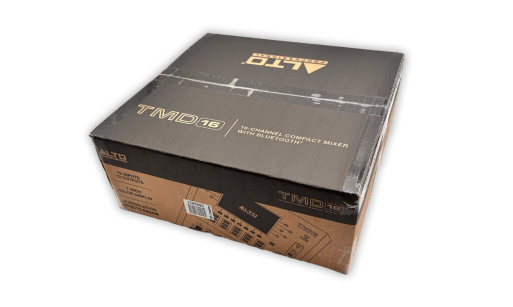 Test de l’Alto Professional TMD16 : une console de mixage numérique 16 ...