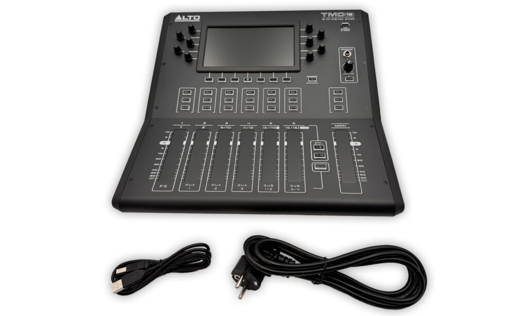 Test de l’Alto Professional TMD16 : une console de mixage numérique 16 ...