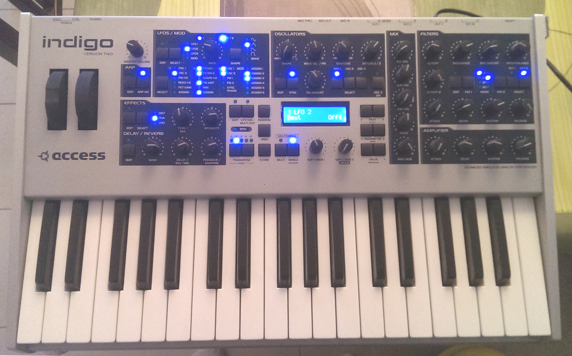 Photo Access Music Virus Indigo 2 : Access Music Virus Indigo 2 (57050) (#961082) - Audiofanzine