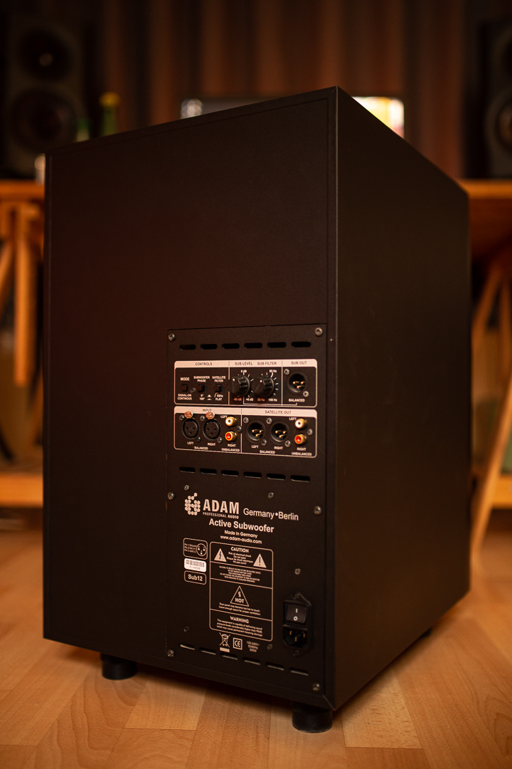 Sub12 - ADAM Audio Sub12 - Audiofanzine