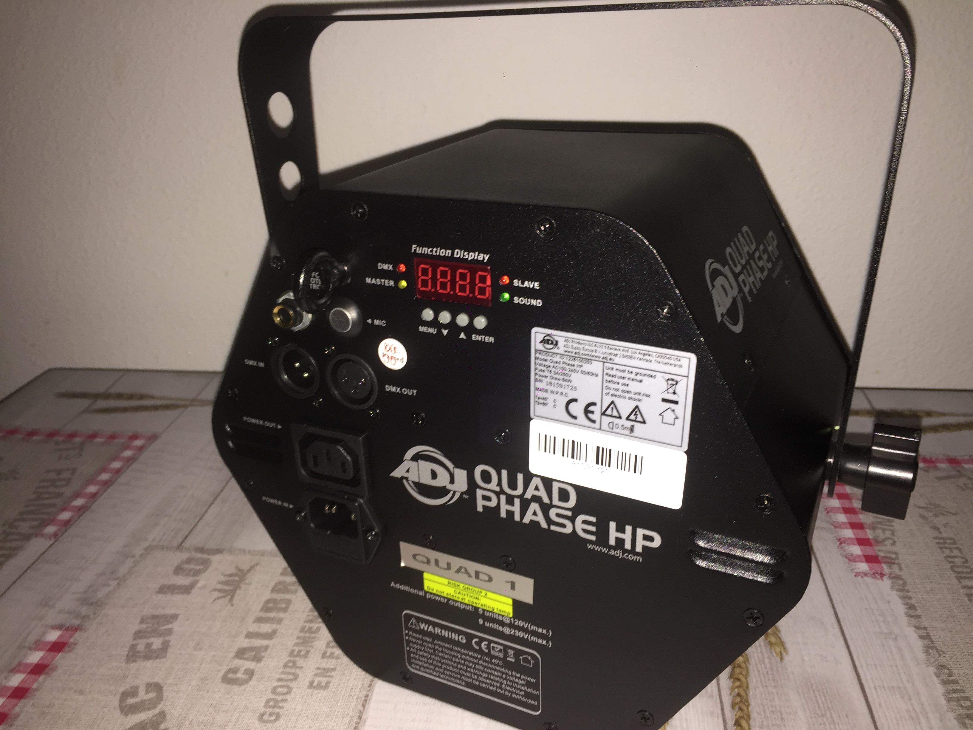 Quad Phase HP - ADJ (American DJ) Quad Phase HP - Audiofanzine