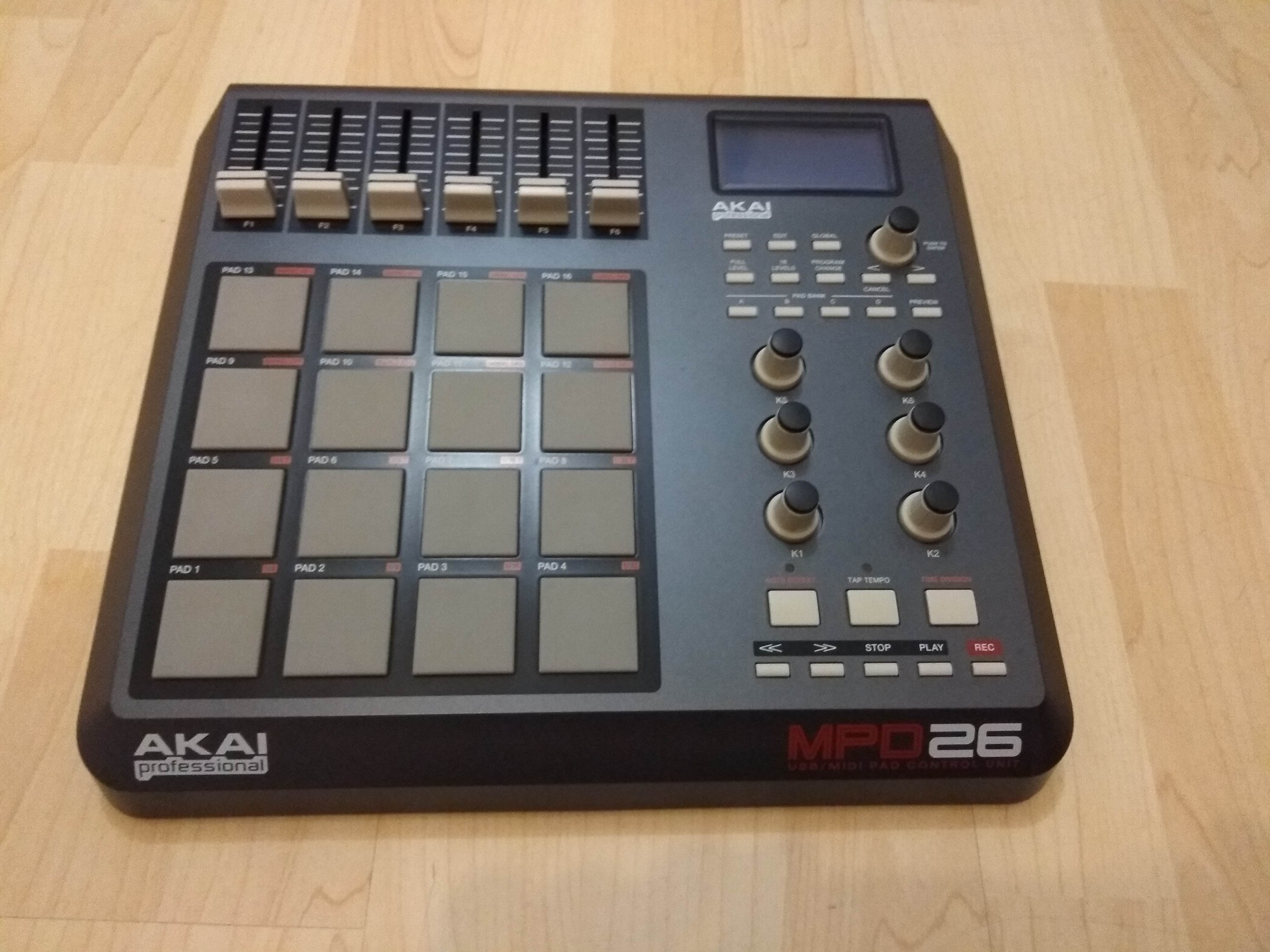 MPD26 - Akai MPD26 - Audiofanzine