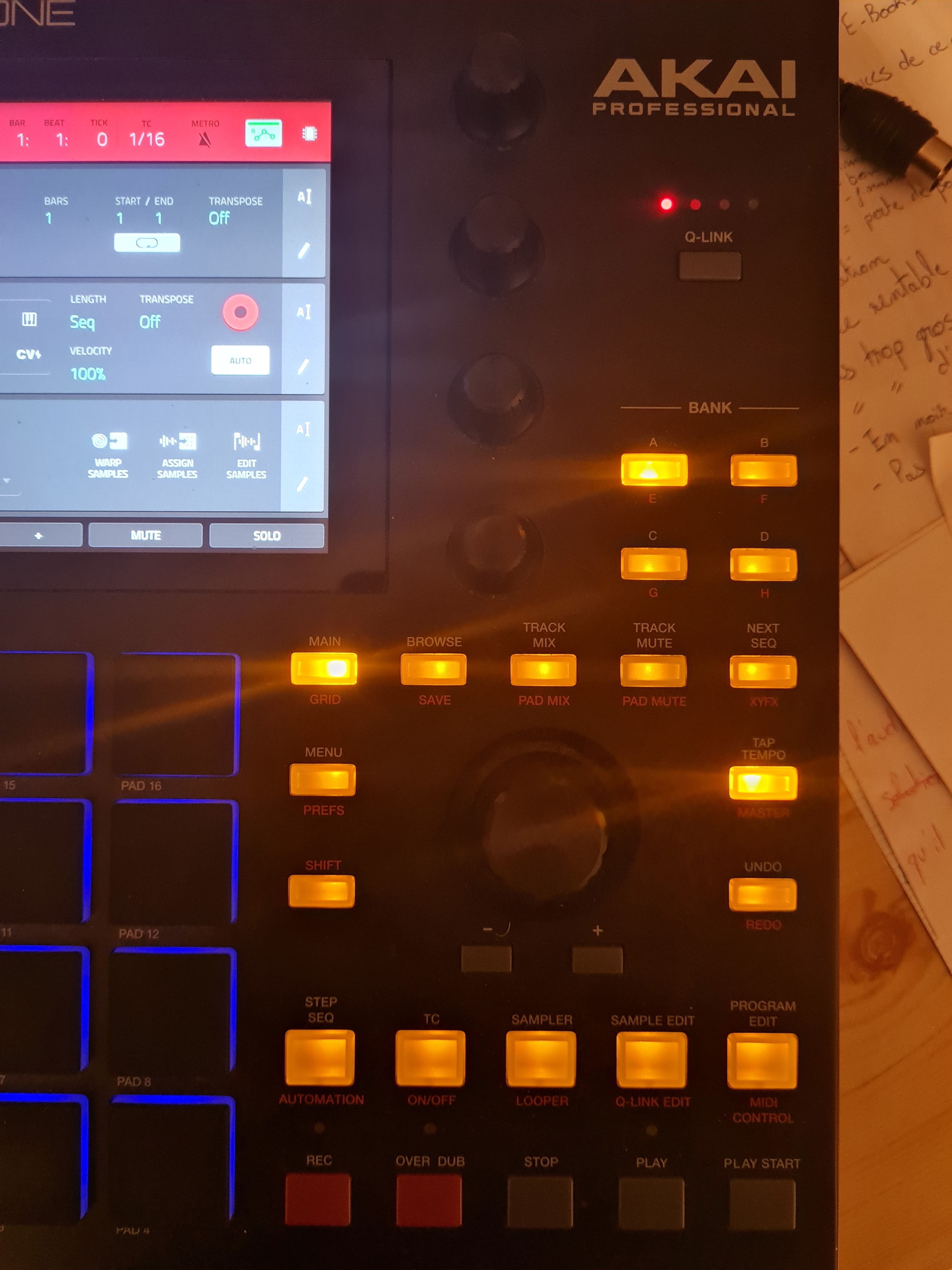 MPC One - Akai Professional MPC One - Audiofanzine