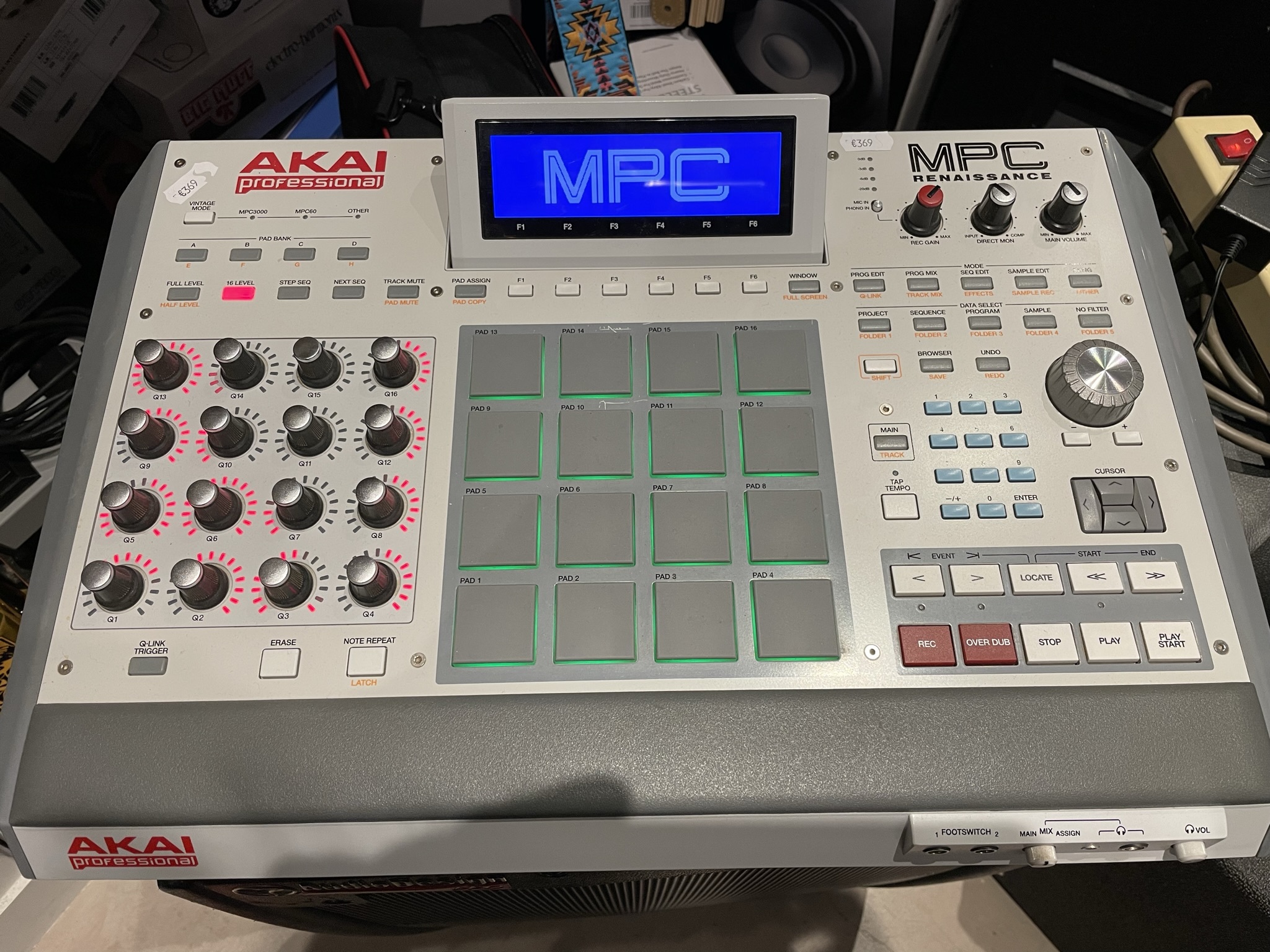 MPC Renaissance - Akai Professional MPC Renaissance - Audiofanzine