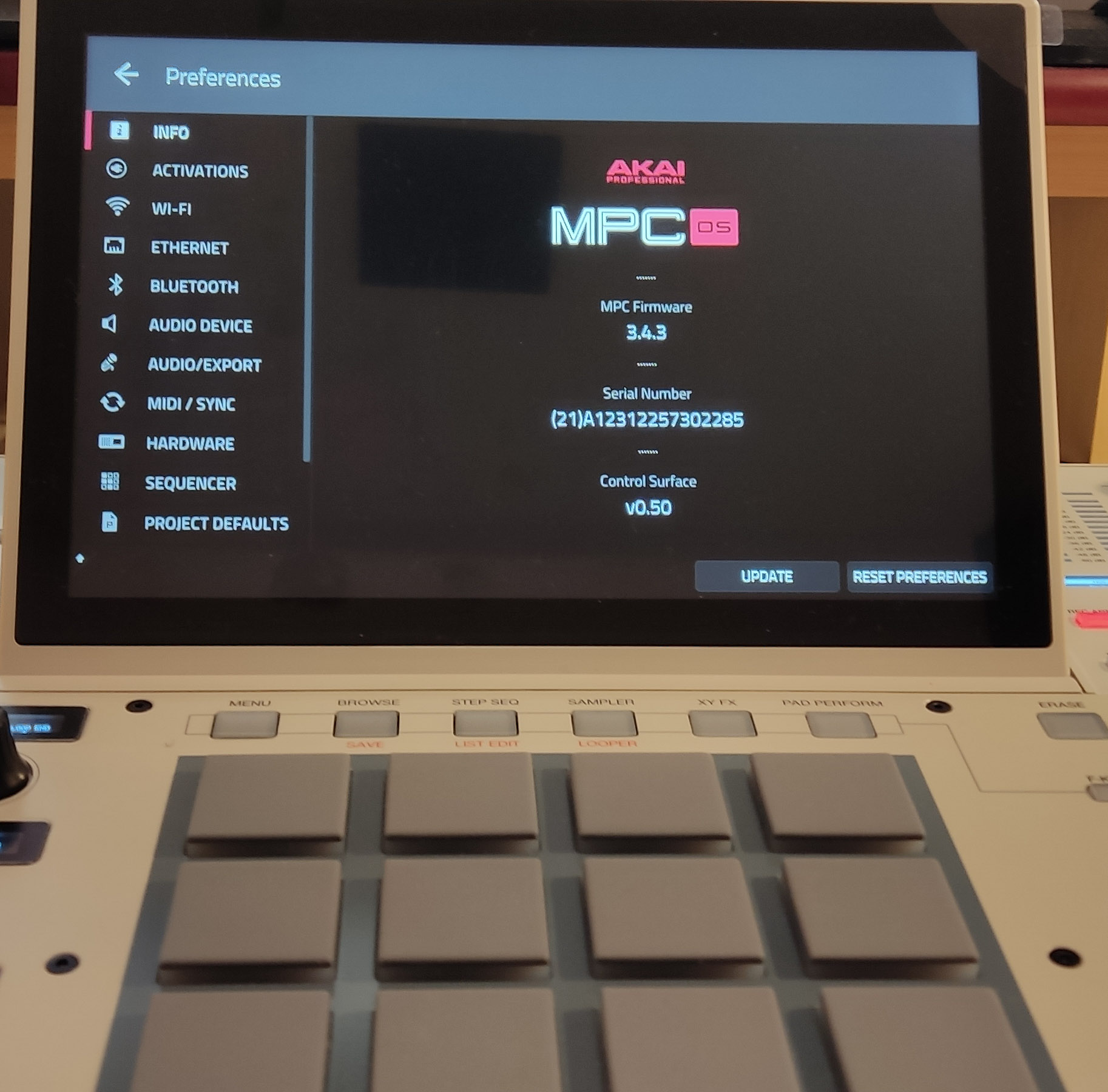 MPC X SE - Akai Professional MPC X SE - Audiofanzine