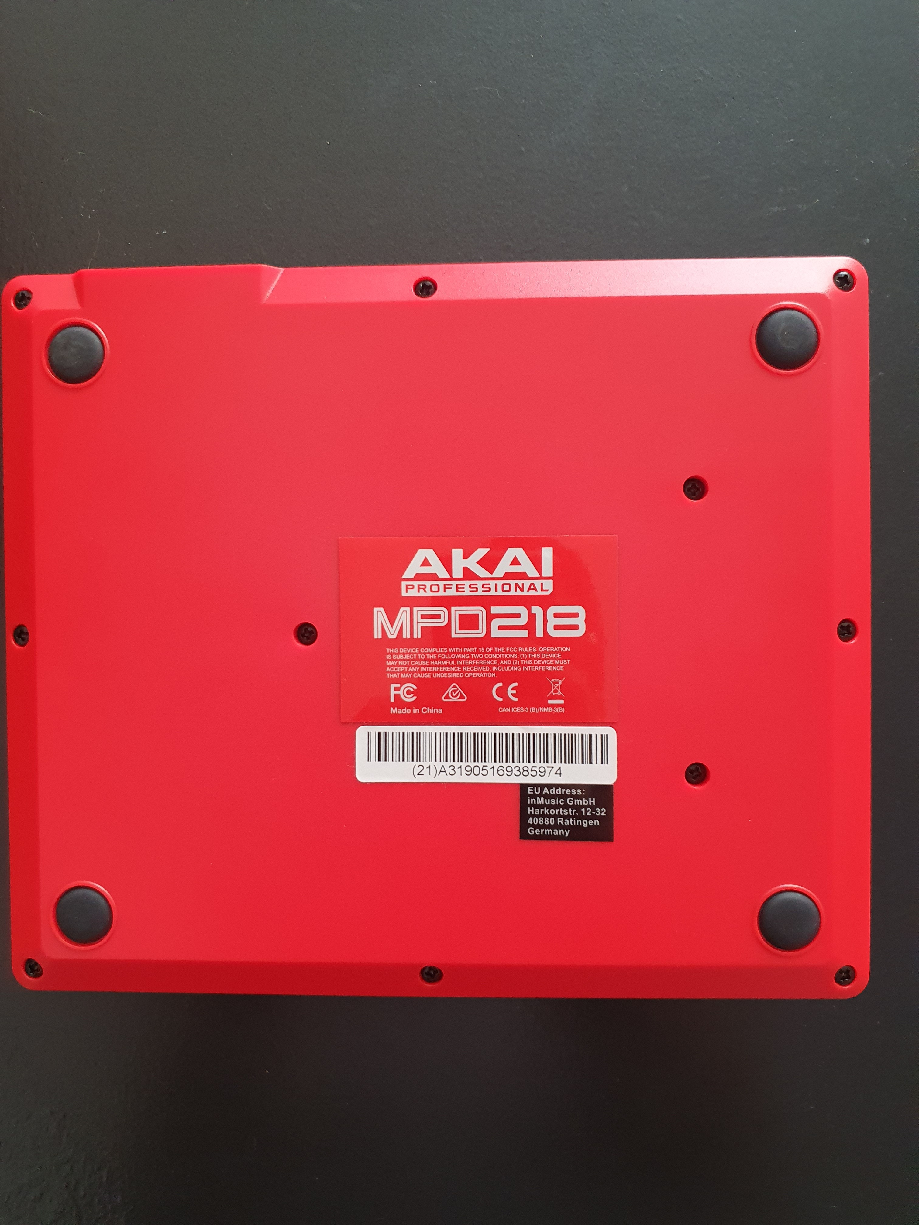 MPD218 - Akai Professional MPD218 - Audiofanzine