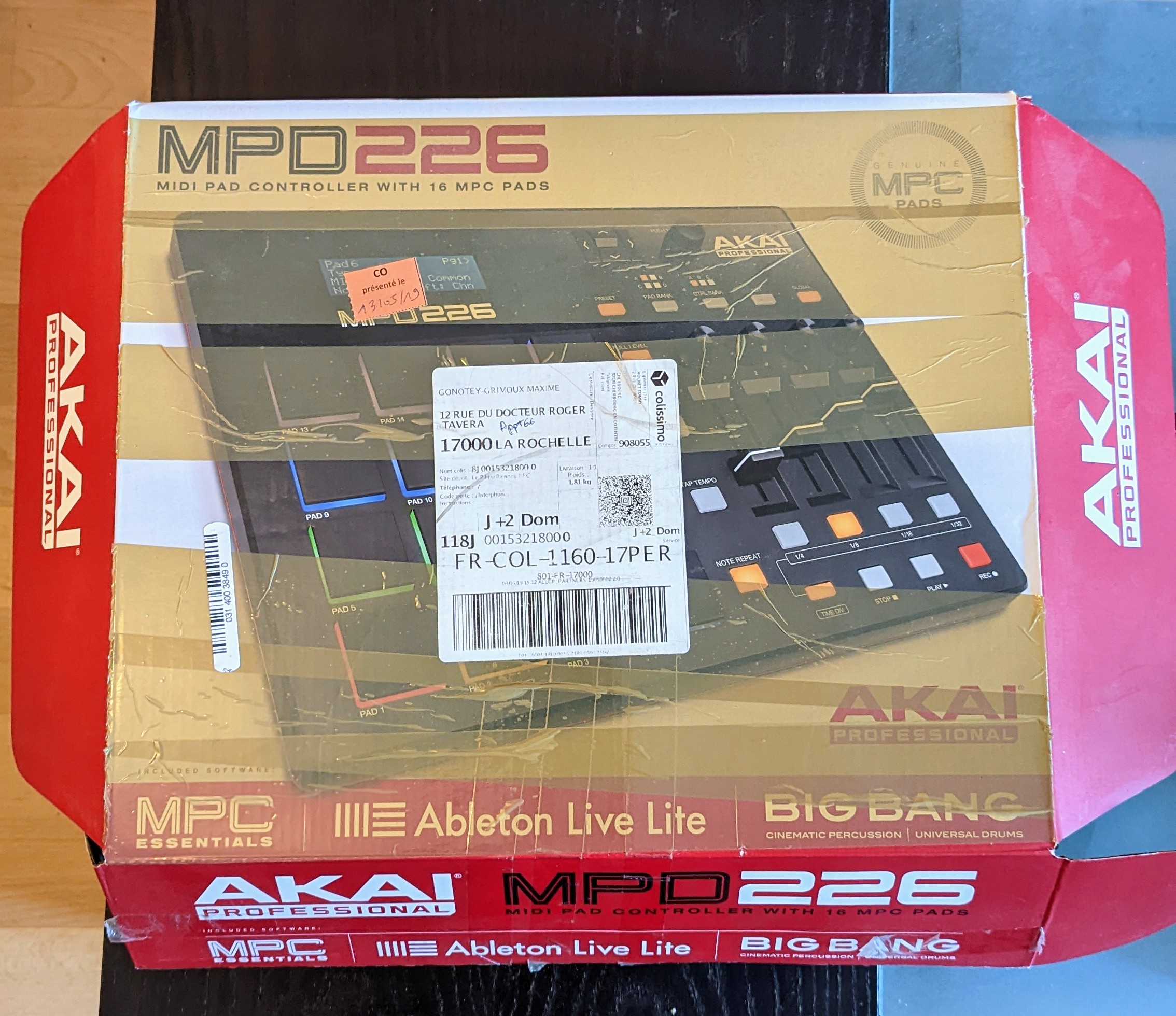 MPD226 - Akai Professional MPD226 - Audiofanzine