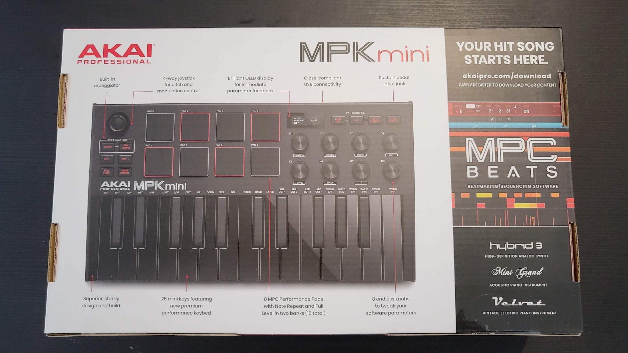 MPK mini mk3 - Akai Professional MPK mini mk3 - Audiofanzine