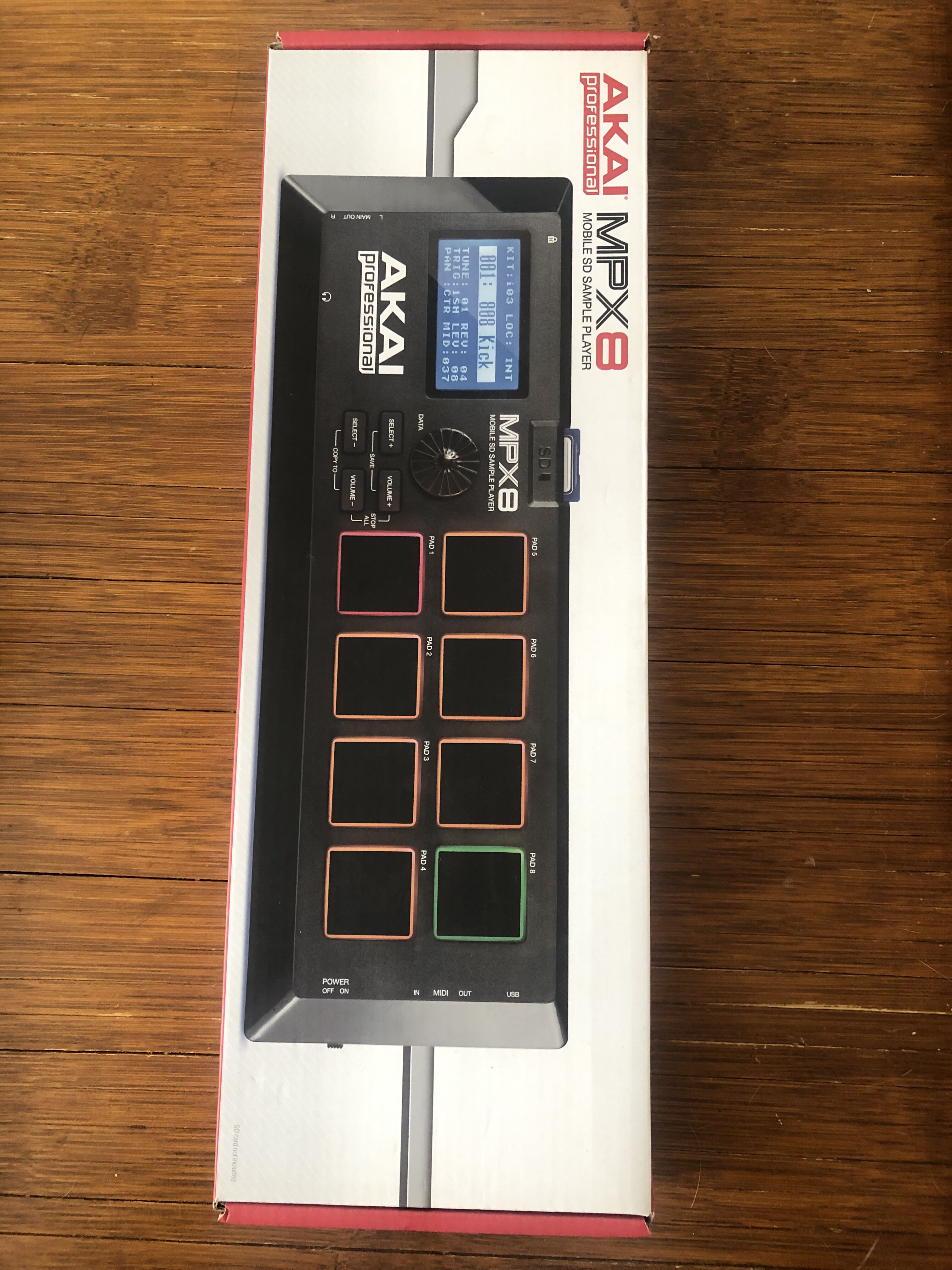 MPX8 - Akai Professional MPX8 - Audiofanzine