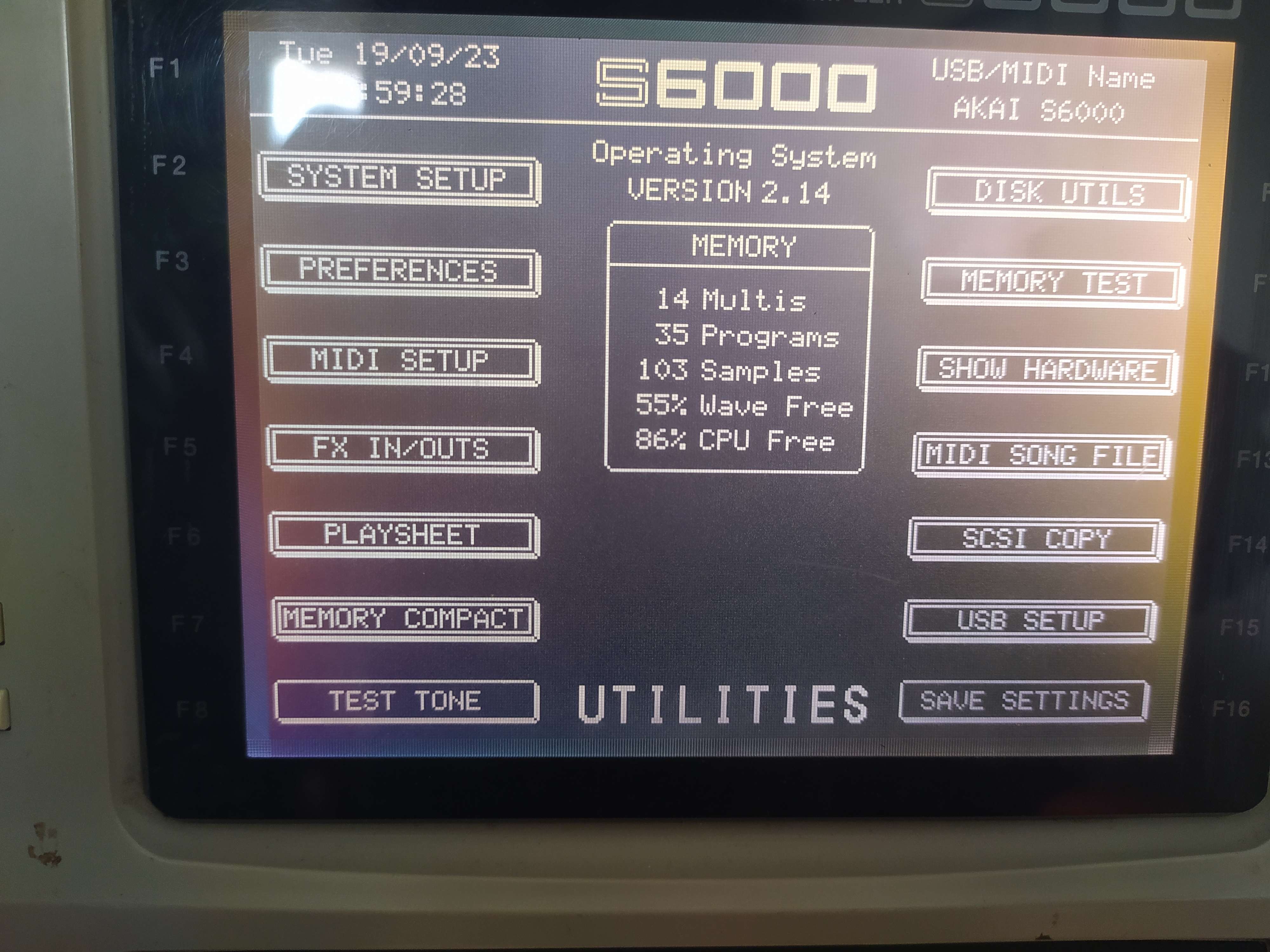 S6000 - Akai Professional S6000 - Audiofanzine
