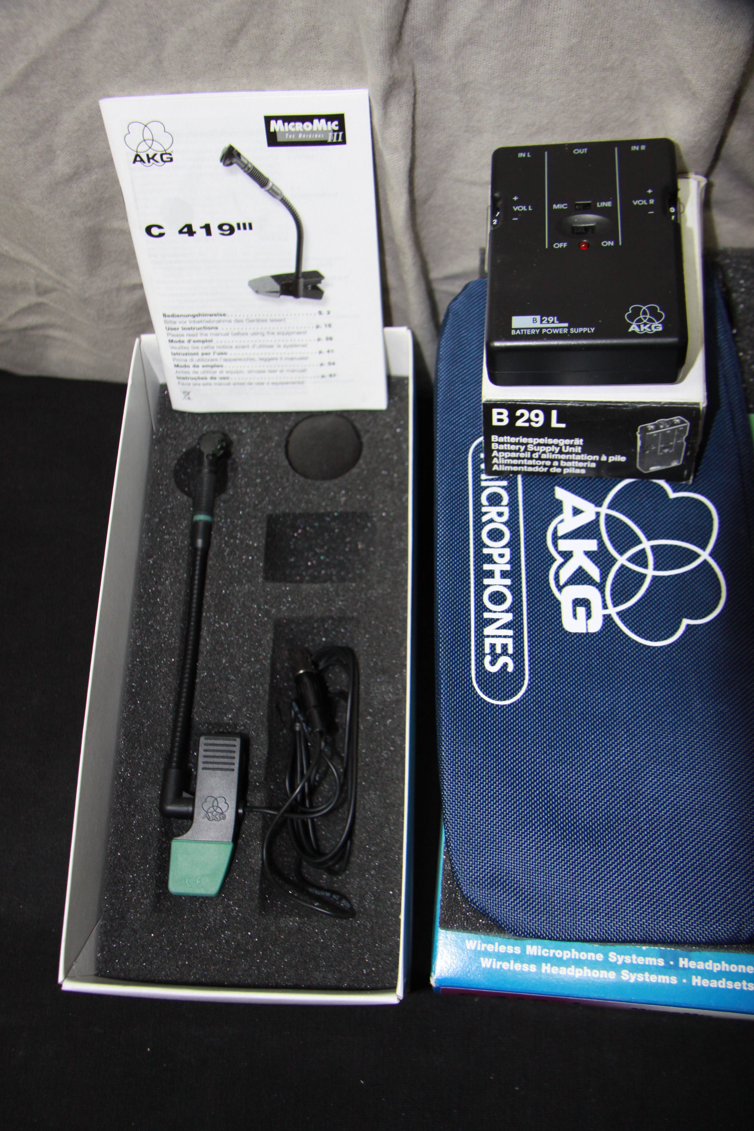 C 419 L - AKG C 419 L - Audiofanzine