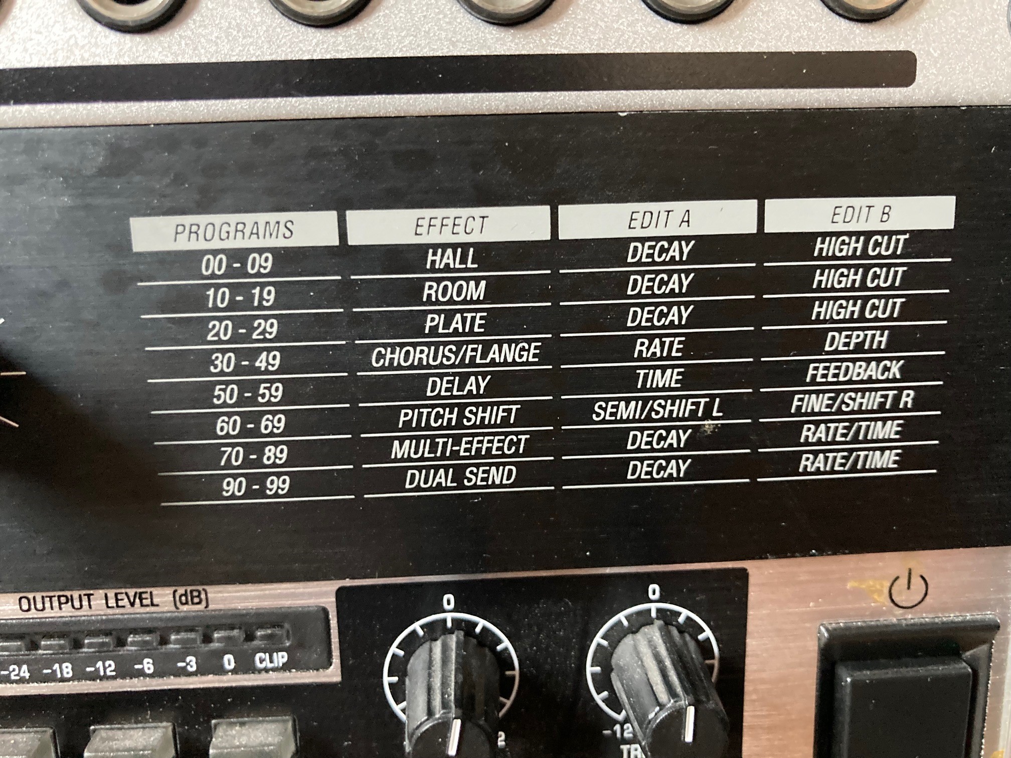 MicroVerb 4 - Alesis MicroVerb 4 - Audiofanzine