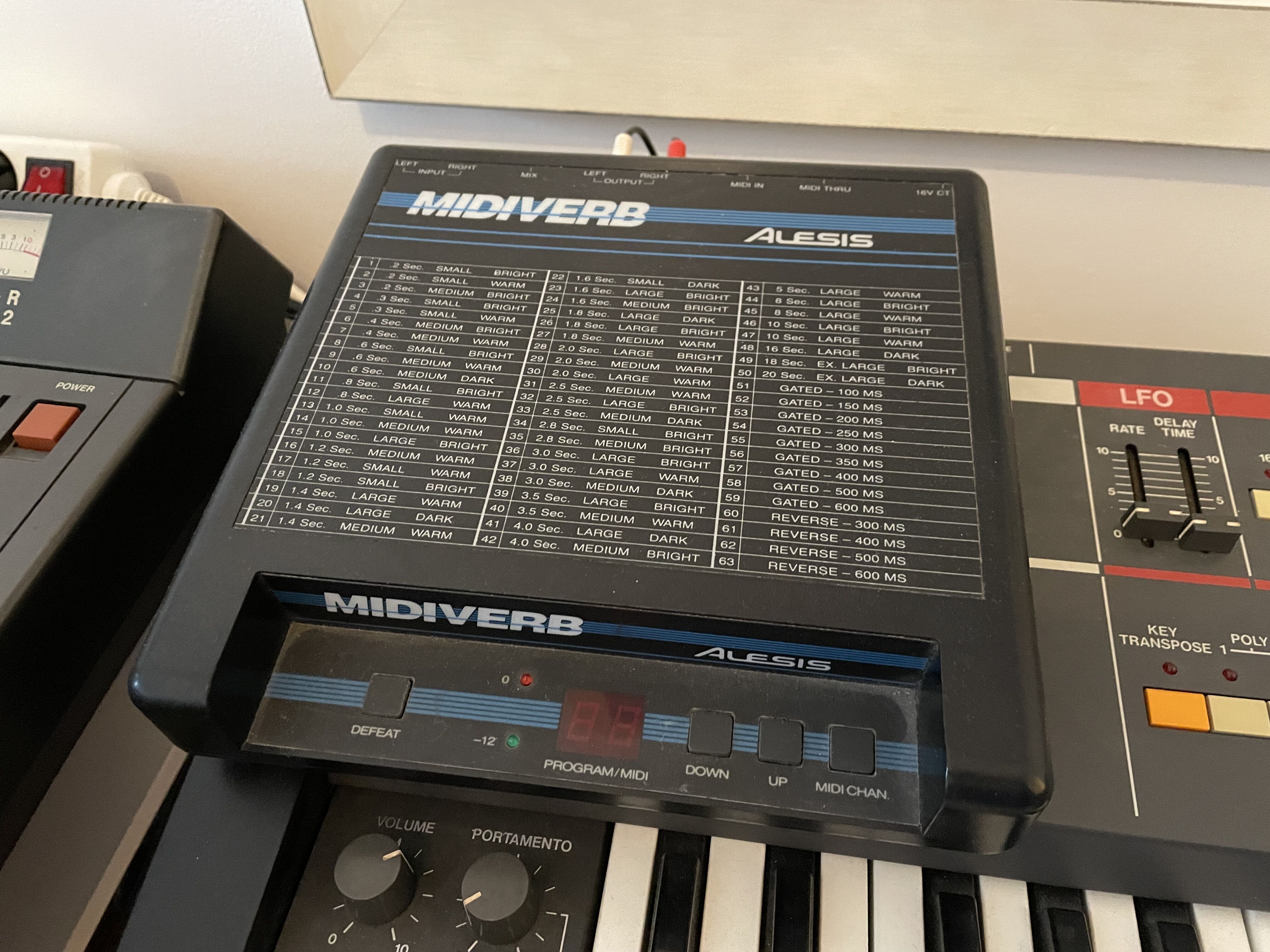 MidiVerb - Alesis MidiVerb - Audiofanzine