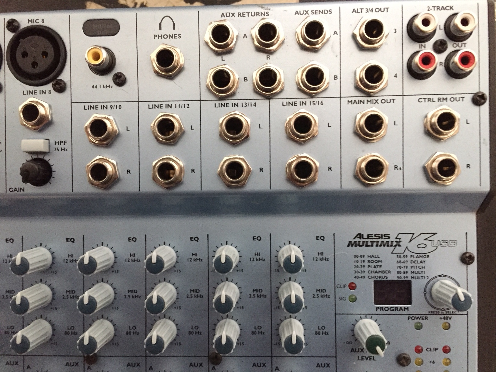 MULTIMIX 16 USB - Alesis Multimix 16 USB - Audiofanzine