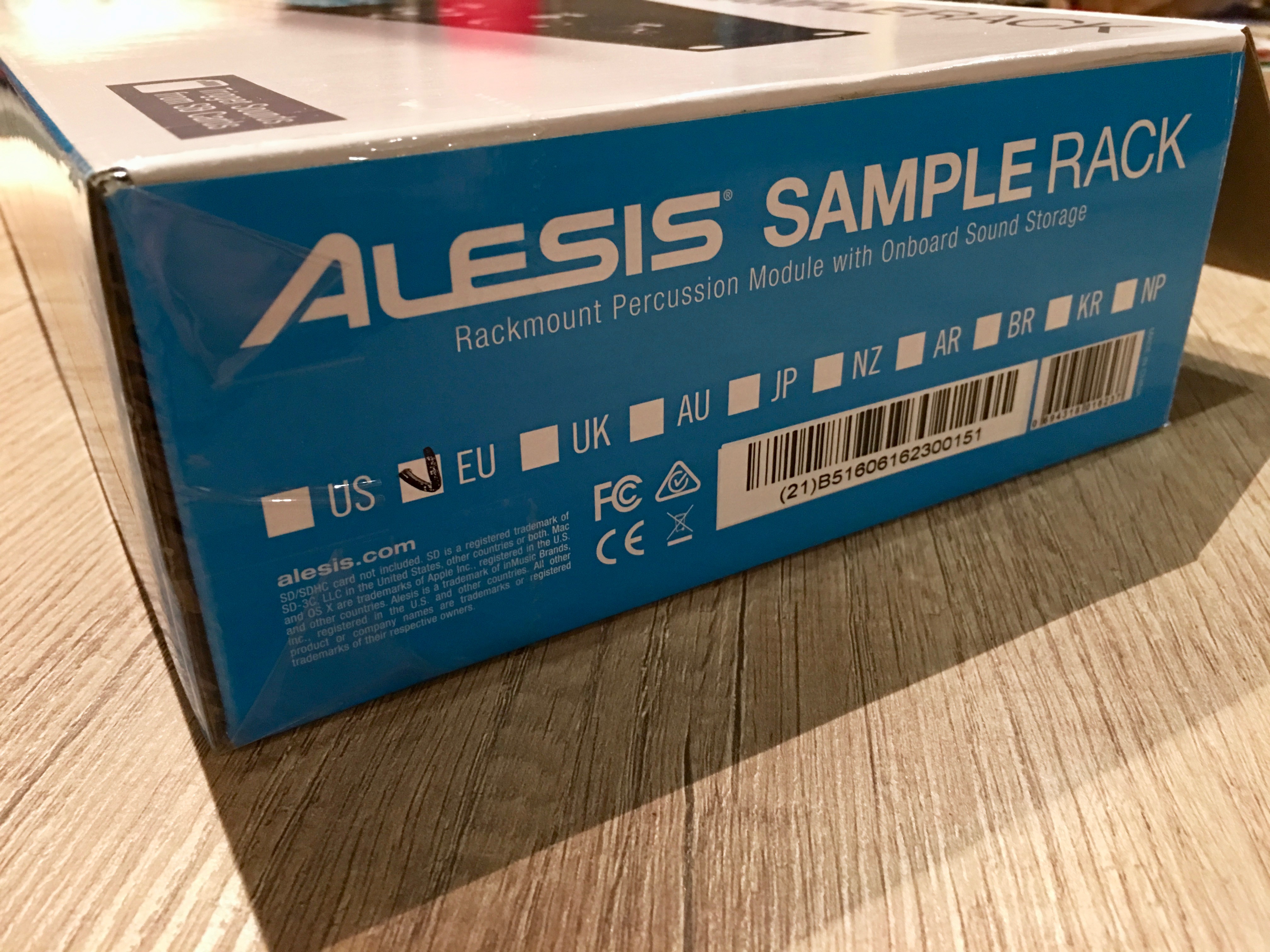 SAMPLE RACK - Alesis Sample Rack - Audiofanzine