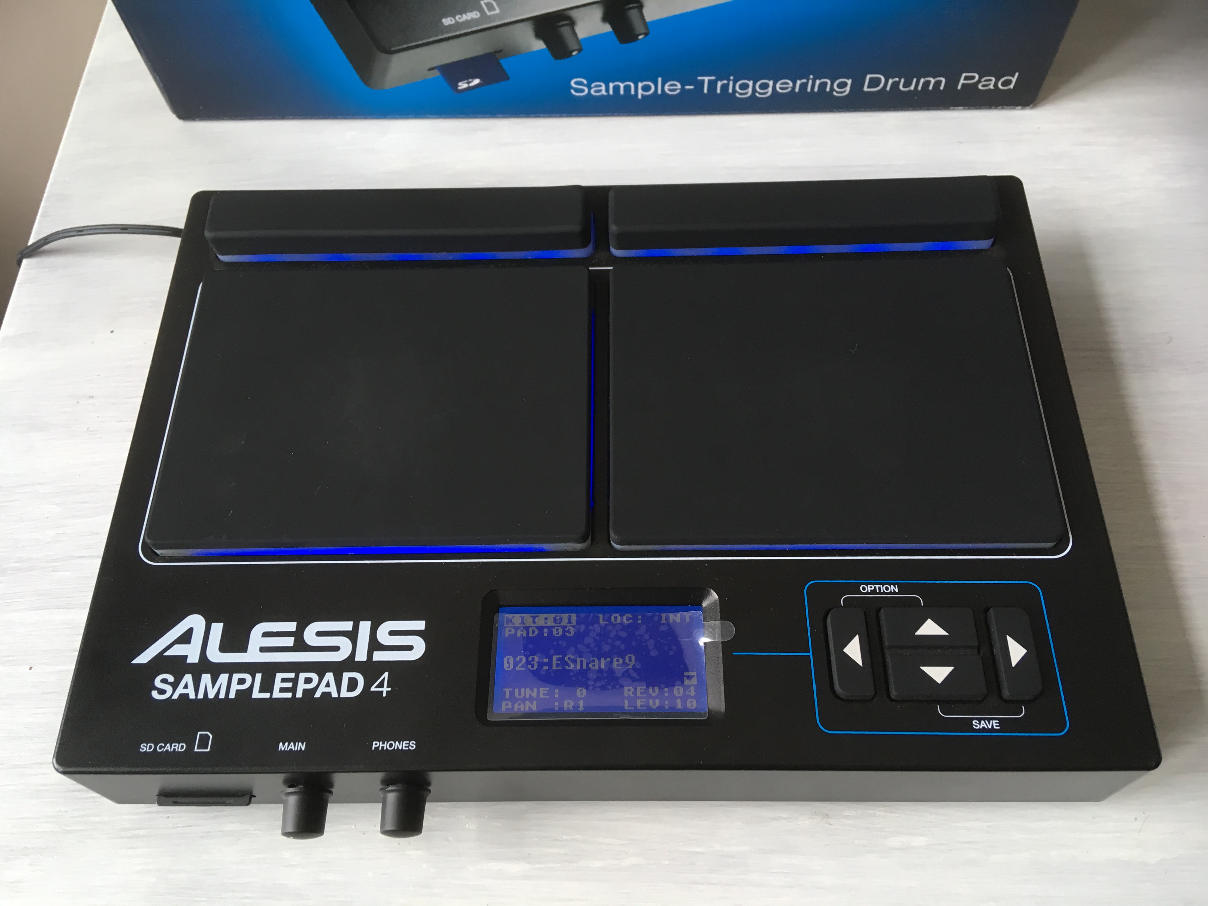 SAMPLEPAD 4 - Alesis SamplePad 4 - Audiofanzine
