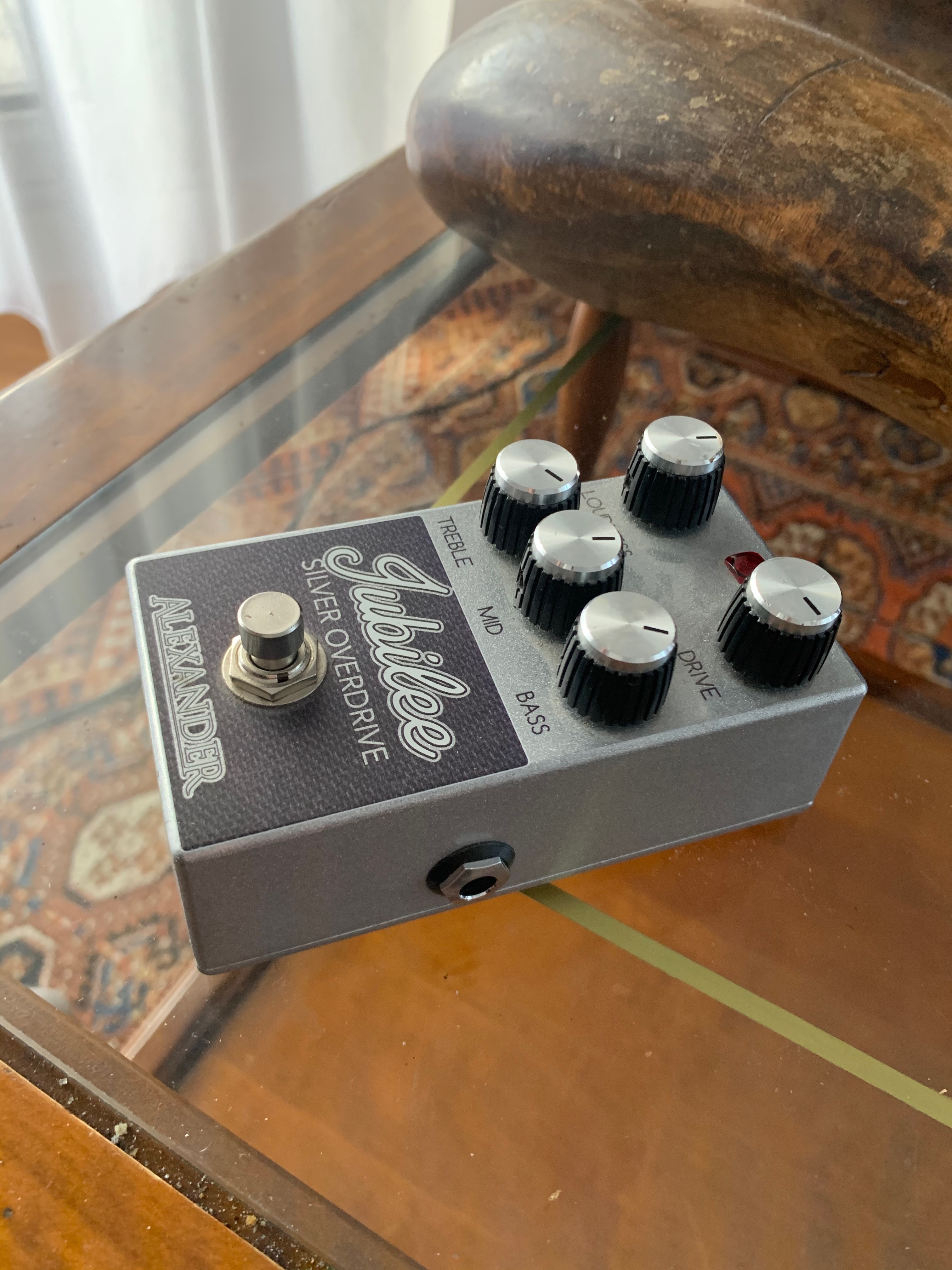 Jubilee Silver Overdrive Alexander Pedals - Audiofanzine