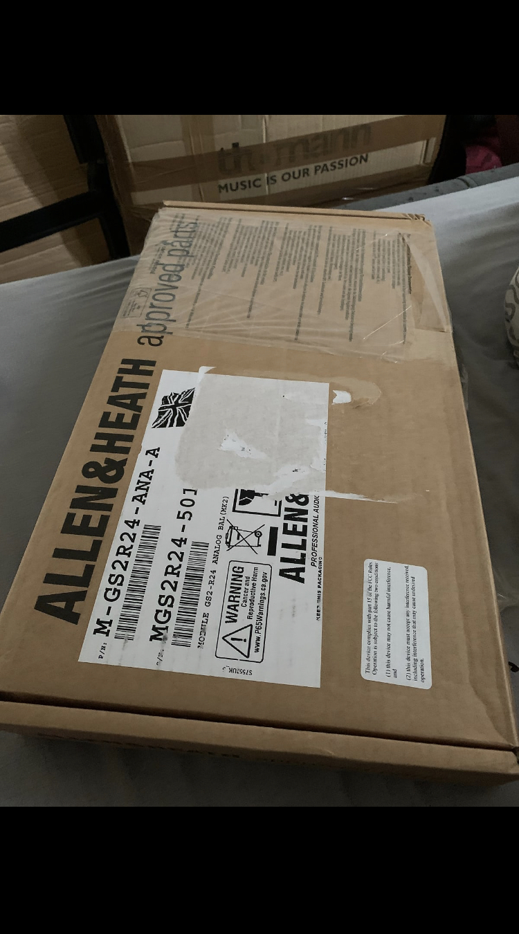 GS-R24M - Allen & Heath GS-R24M - Audiofanzine