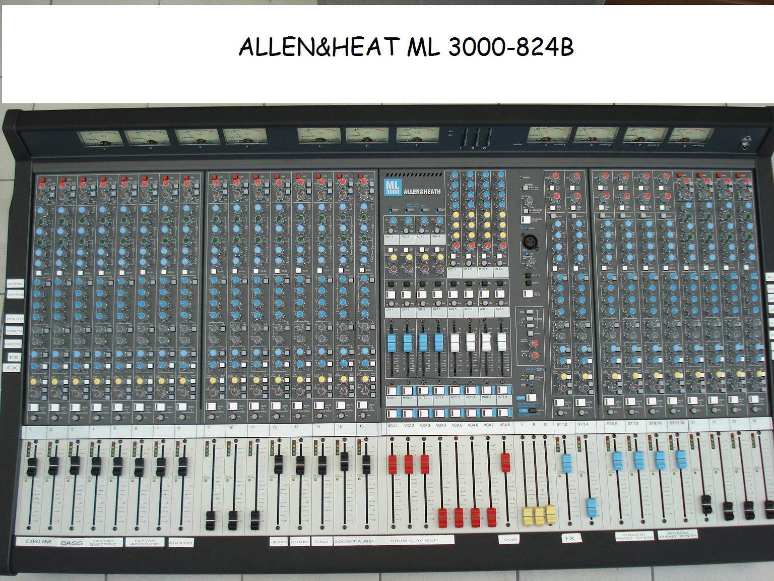 ML3000-24 - Allen & Heath ML3000-24 - Audiofanzine