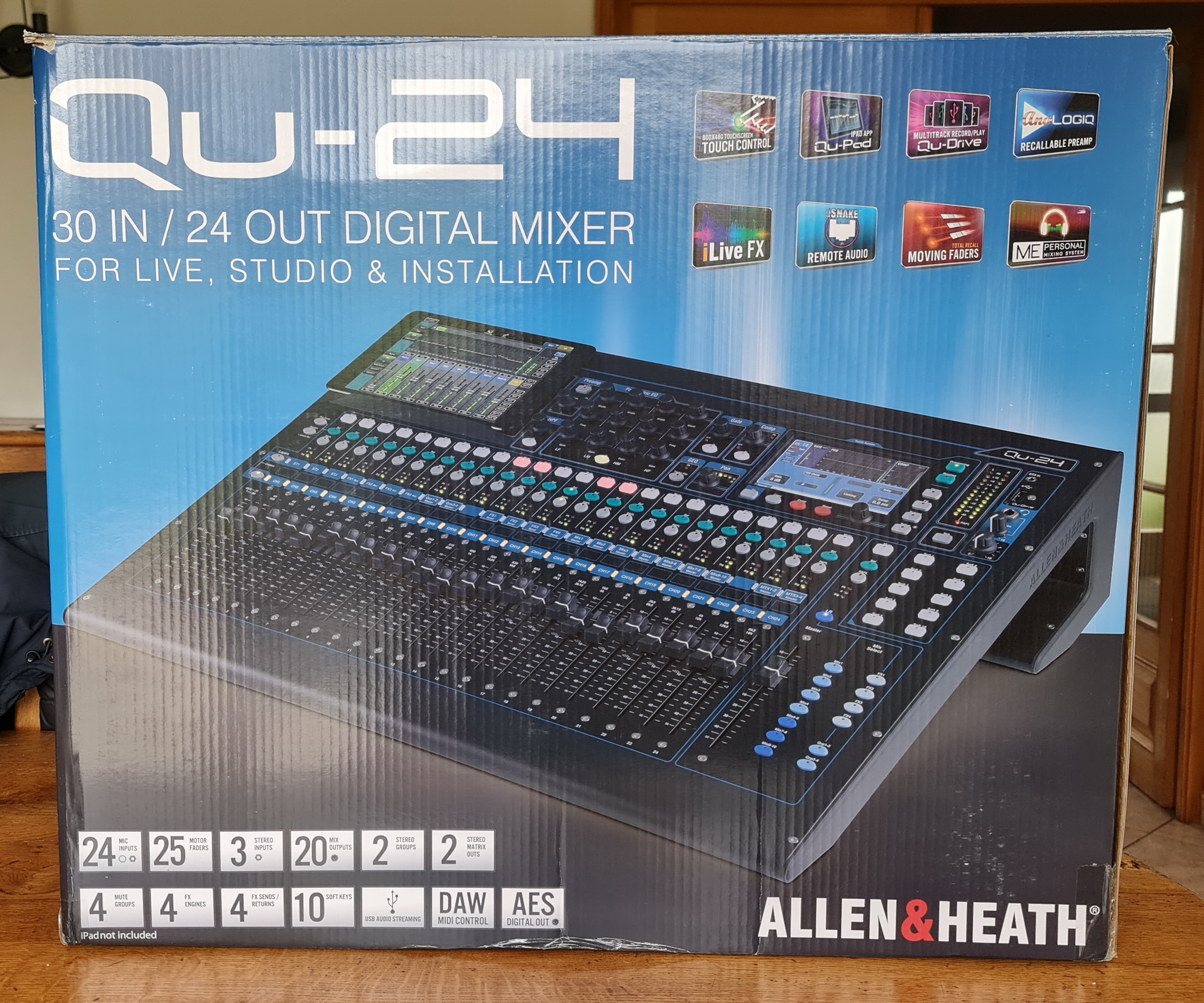 Qu-24 - Allen & Heath Qu-24 - Audiofanzine