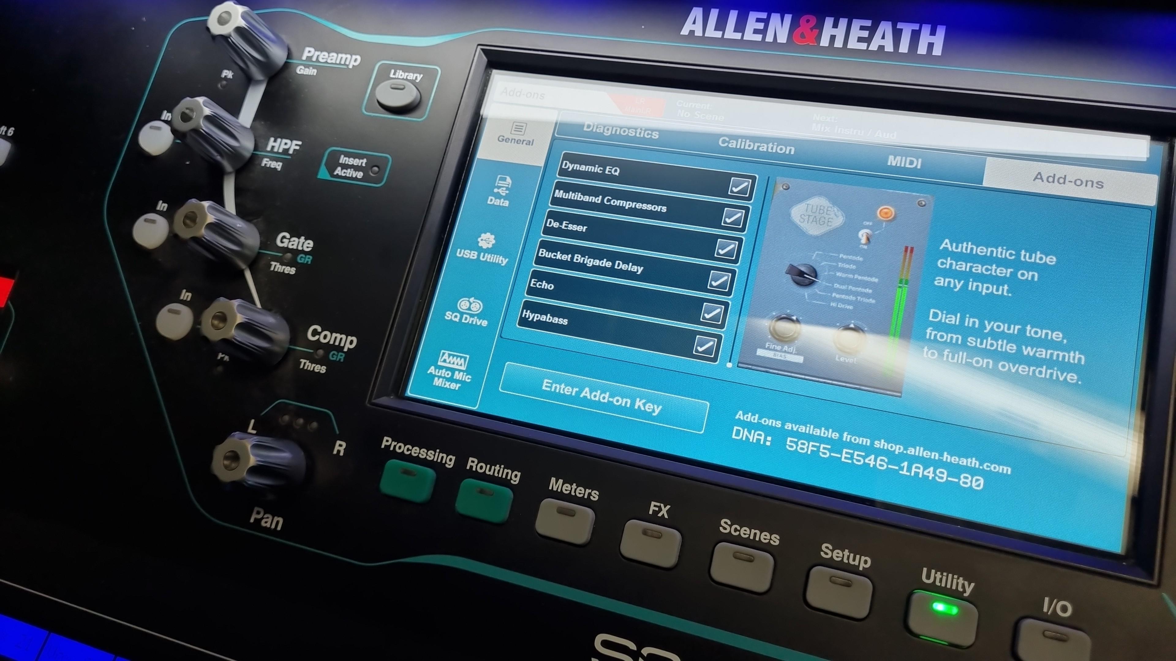 SQ-6 - Allen & Heath SQ-6 - Audiofanzine