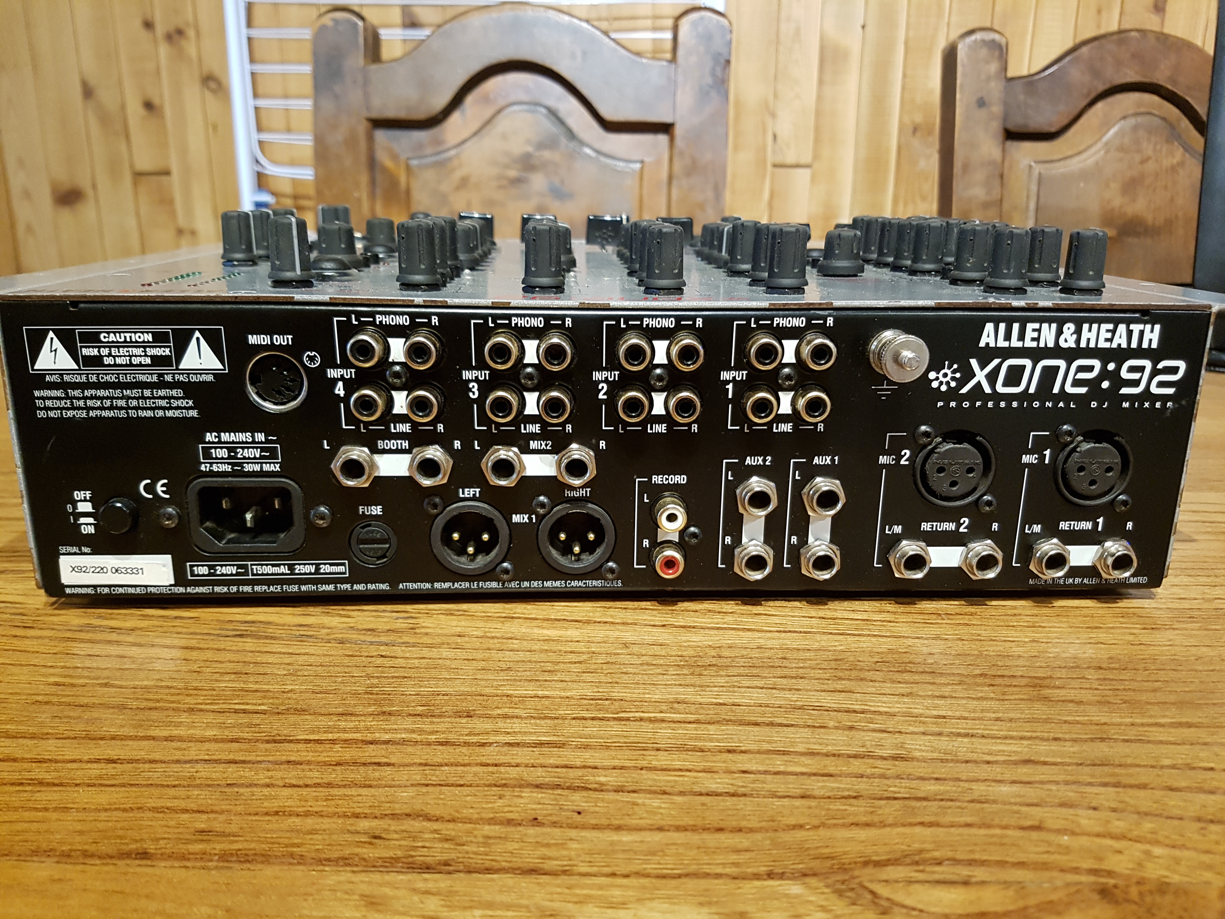 Photo Allen & Heath Xone:92 (Old Design) : Allen & Heath Xone:92 (Old ...