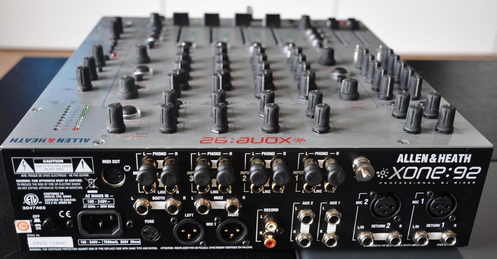 Allen & Heath Xone:92 (Old Design) image (#18759) - Audiofanzine