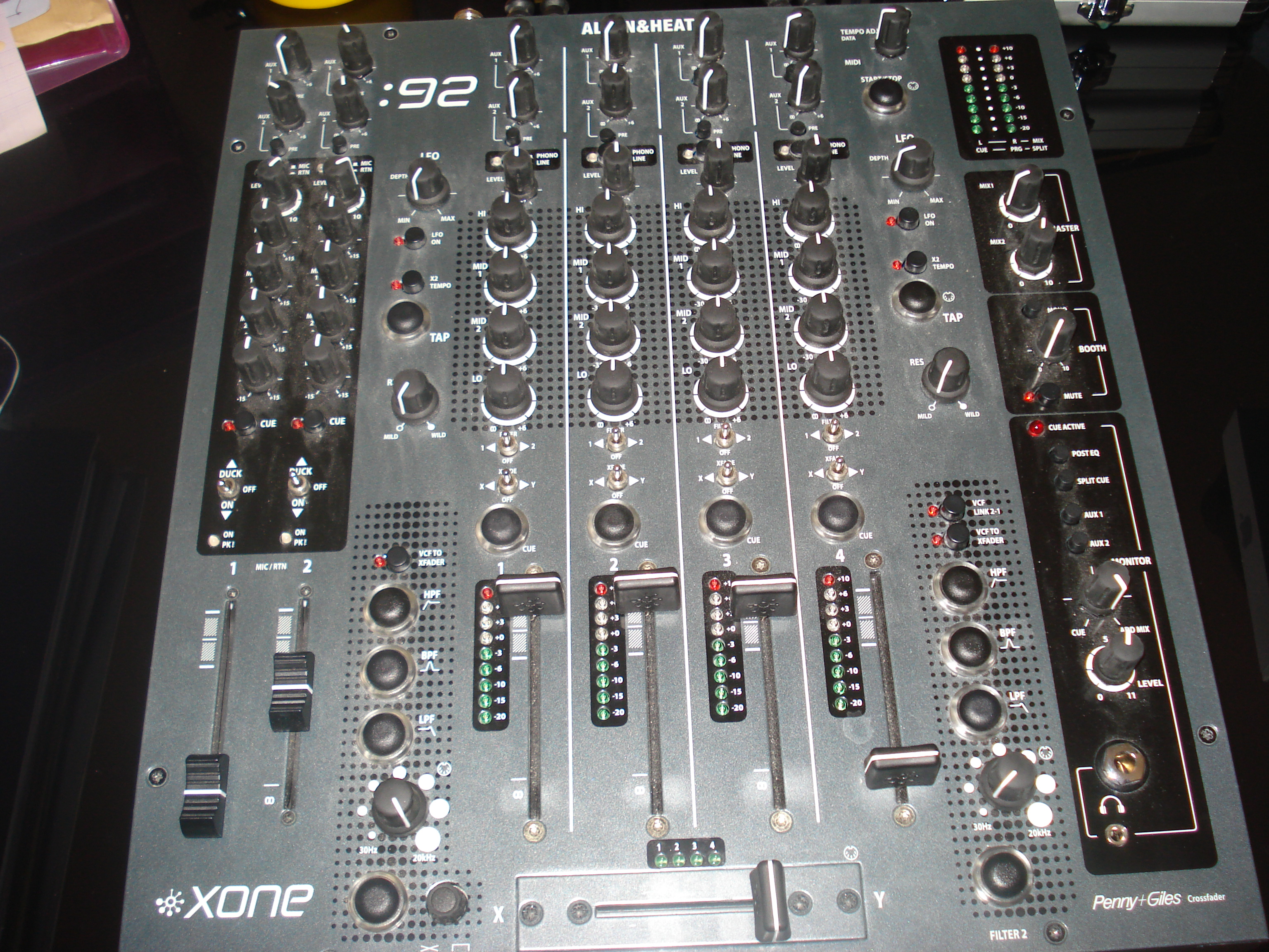 Photo Allen & Heath Xone:92 (Old Design) : Allen & Heath XONE : 92 ...