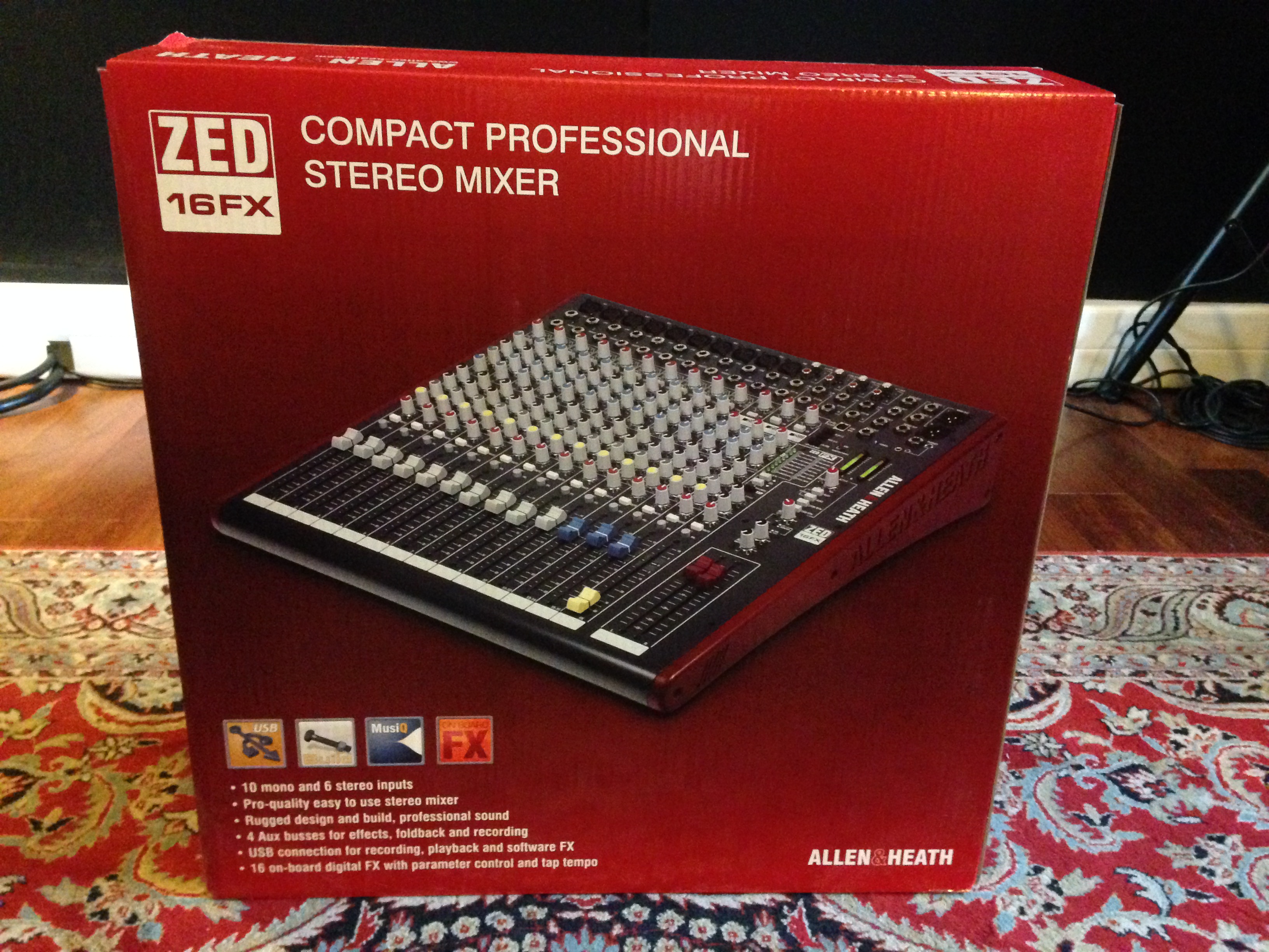 ZED-16FX - Allen & Heath ZED-16FX - Audiofanzine