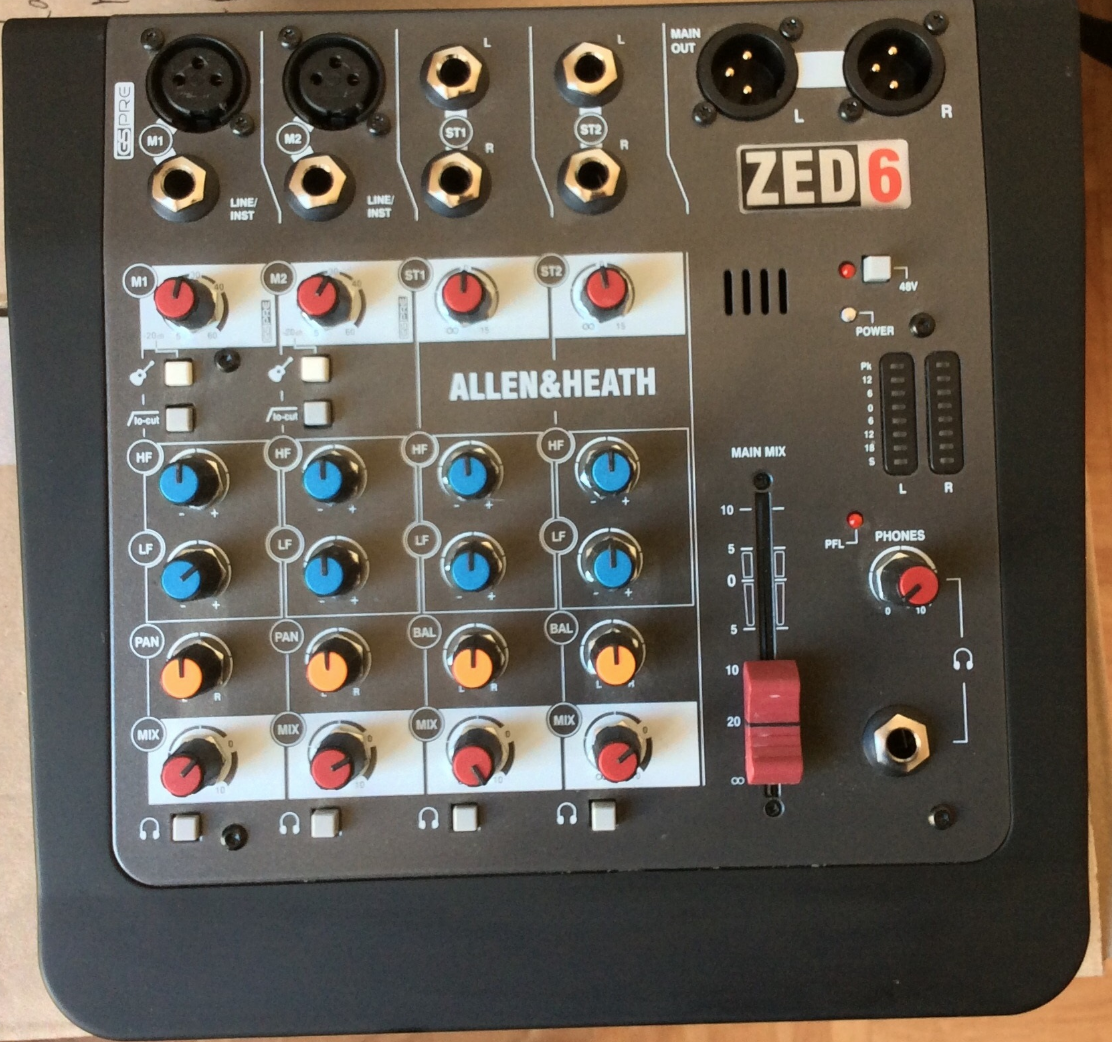 ZED-6 - Allen & Heath ZED-6 - Audiofanzine