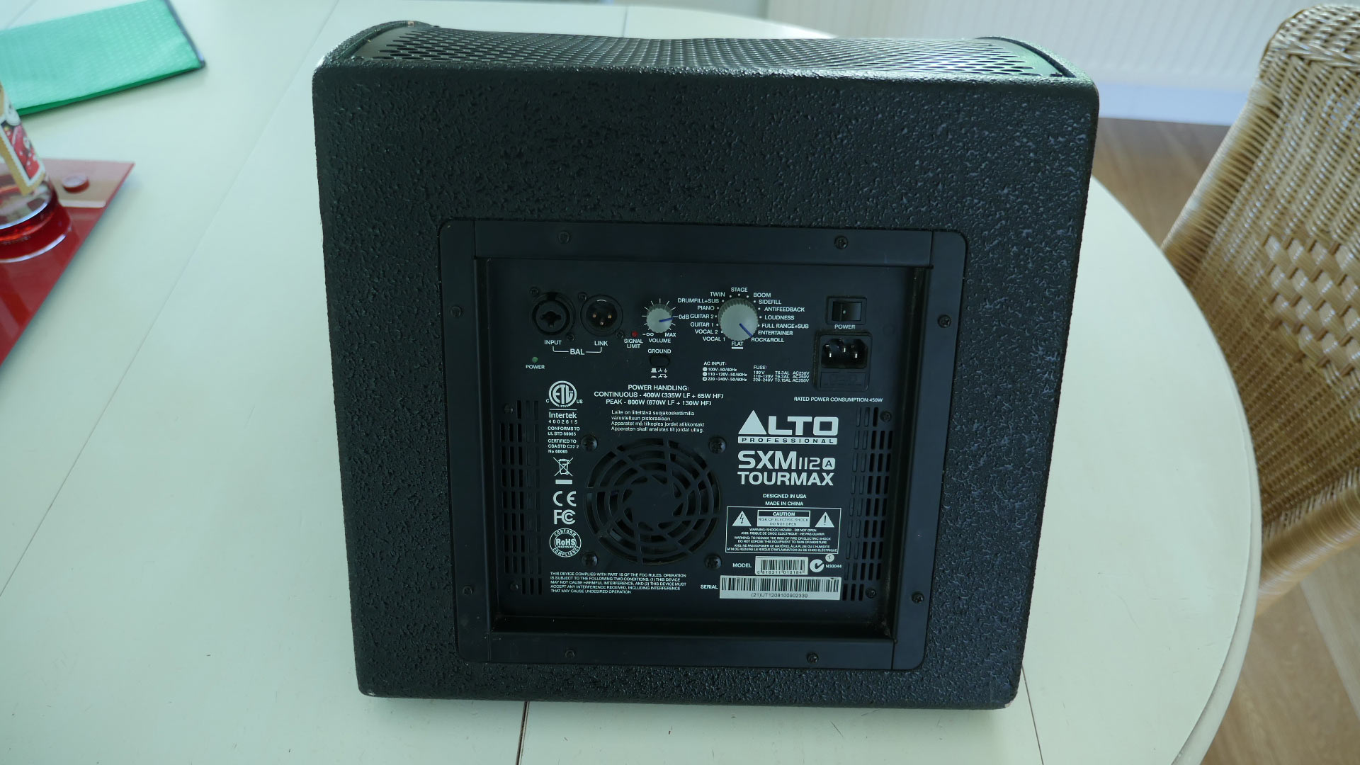 SXM112A - Alto Professional SXM112A - Audiofanzine