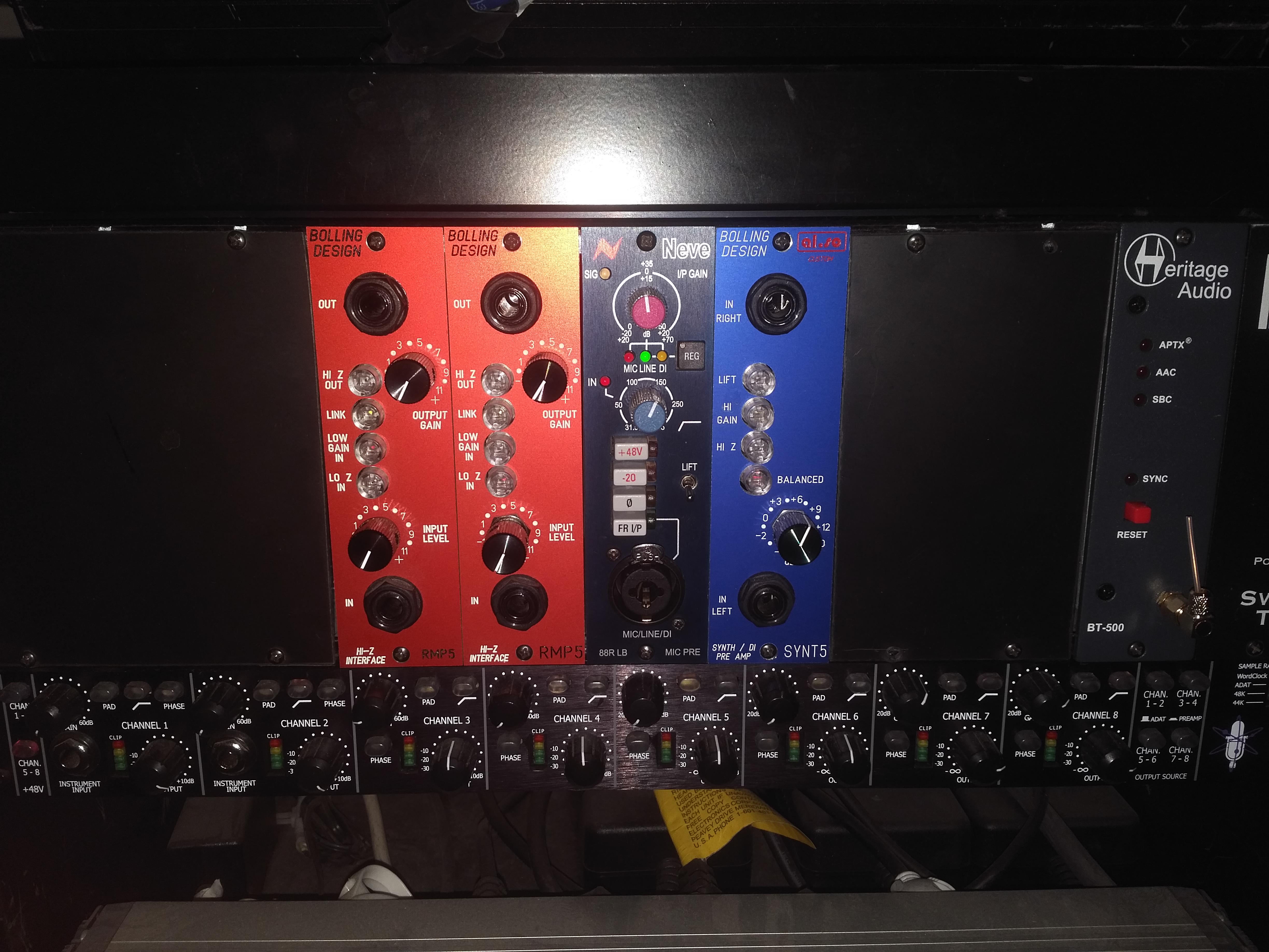 88R LB Mono Mic Preamp module AMS-Neve - Audiofanzine