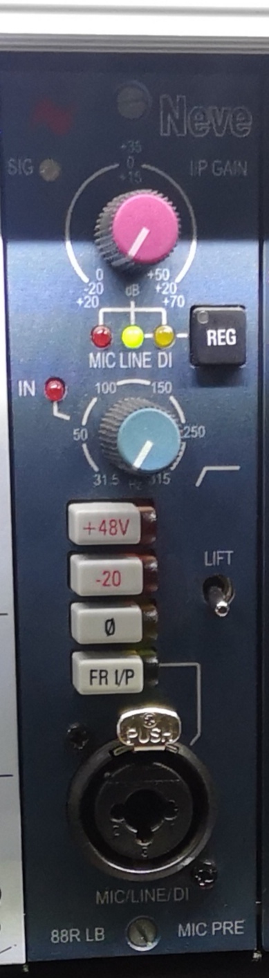 88R LB Mono Mic Preamp module AMS-Neve - Audiofanzine