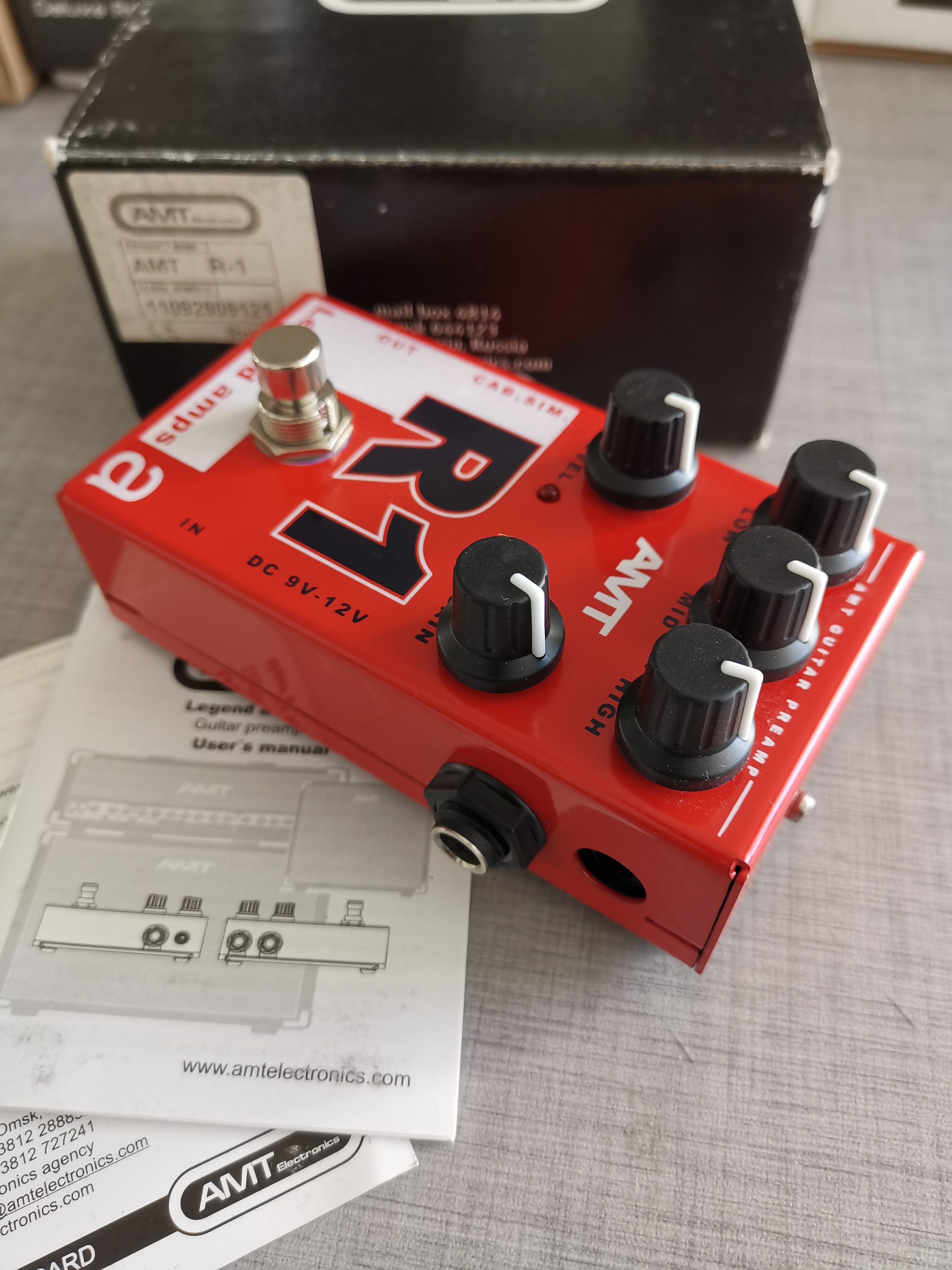 R1 Mesa Rectifier - Amt Electronics R1 Mesa Rectifier - Audiofanzine