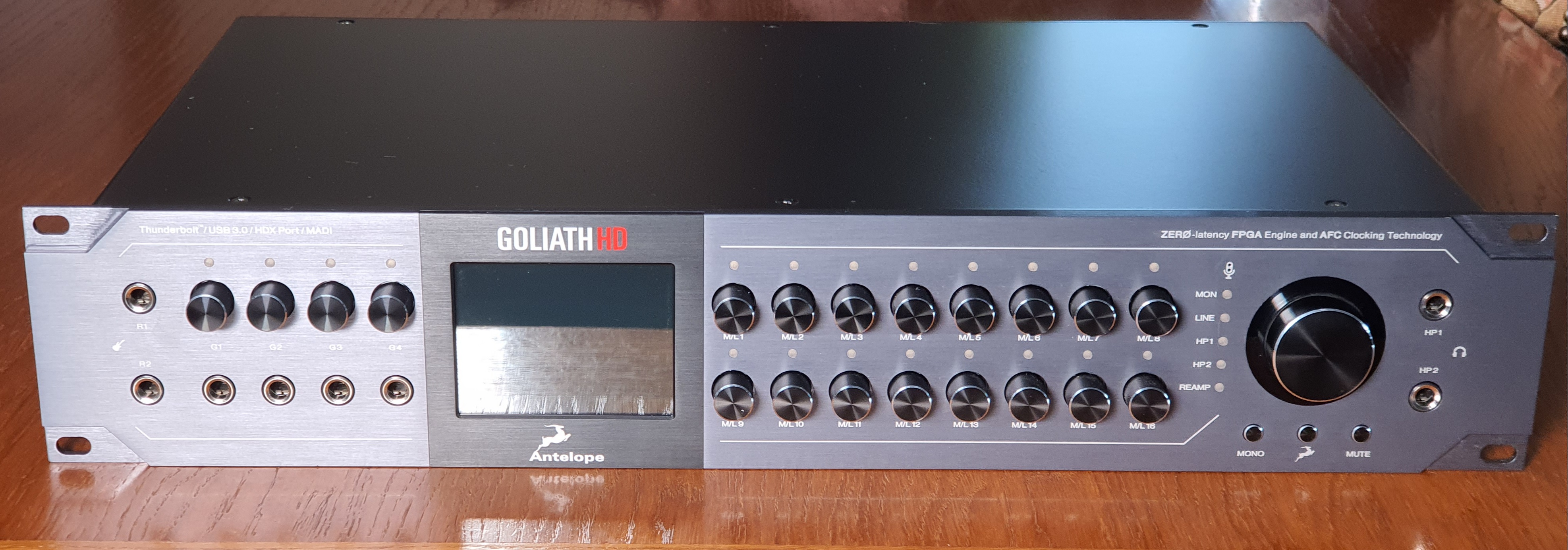 Goliath HD - Antelope Audio Goliath HD - Audiofanzine