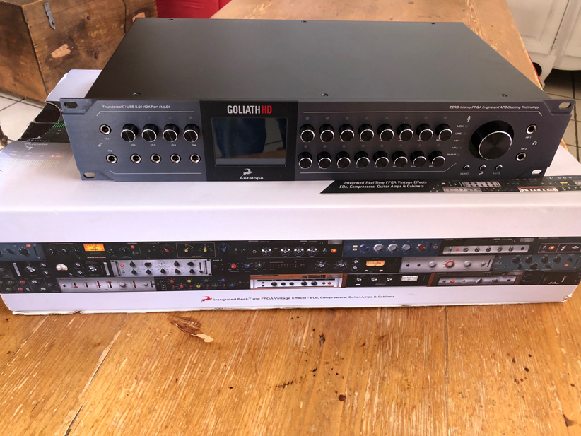 Goliath HD - Antelope Audio Goliath HD - Audiofanzine