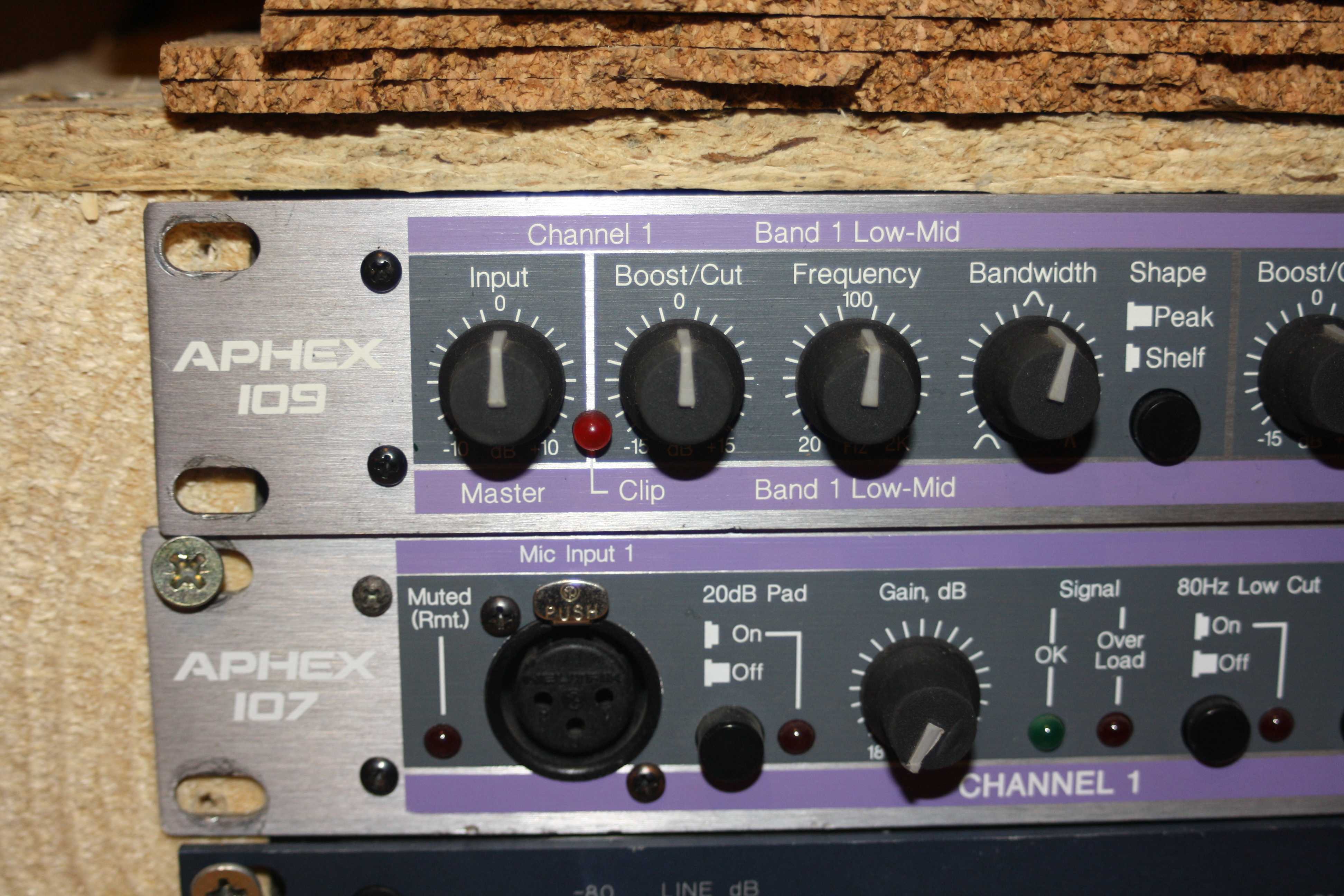 109 Tube Parametric Equalizer Aphex - Audiofanzine