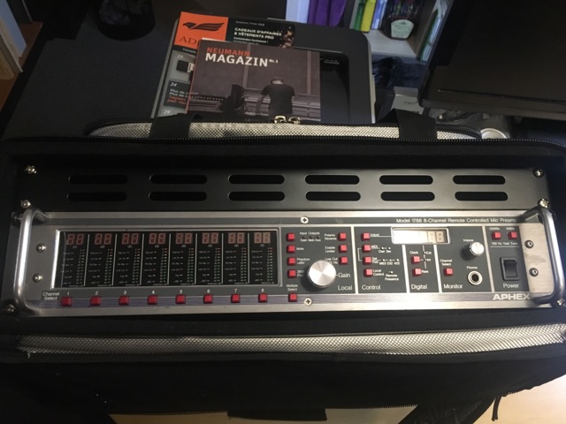 1788A EIGHT CHANNEL REMOTE CONTROLLED MICROPHONE PREAMPLIFIER ...