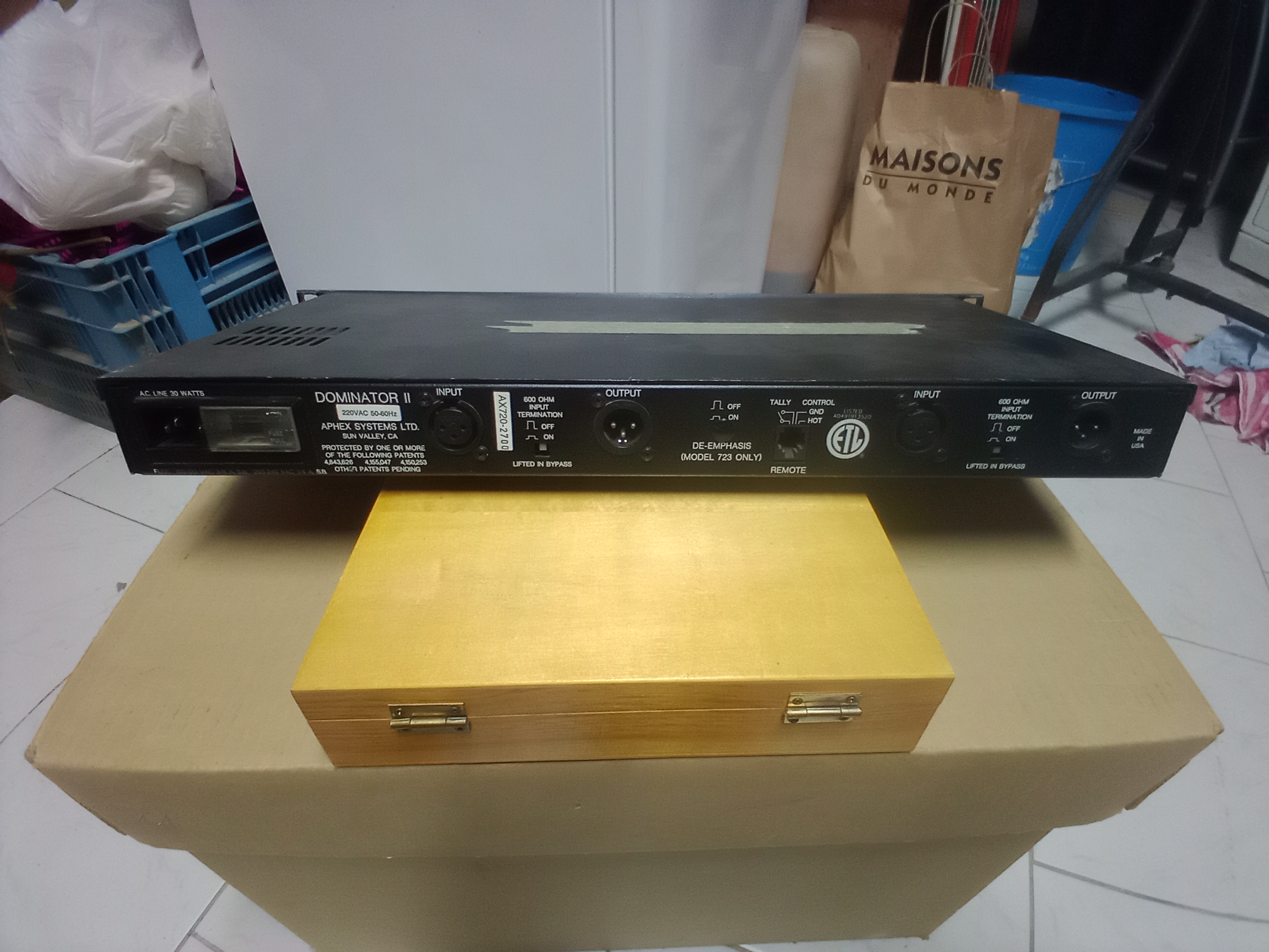 720 Dominator II - Aphex 720 Dominator II - Audiofanzine