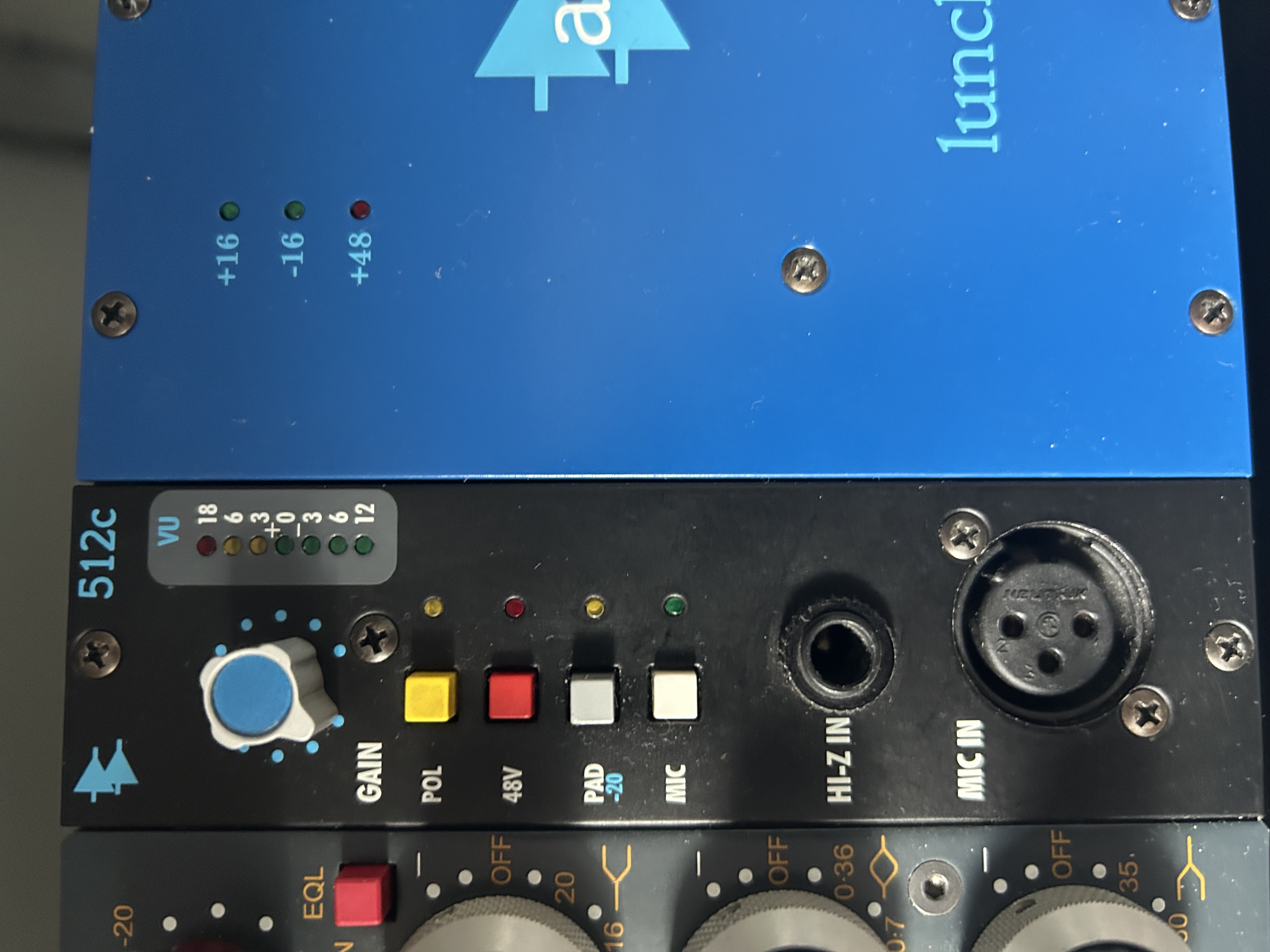 Preamp Mic/Line API 512c à vendre (Ile-de-France) - Audiofanzine